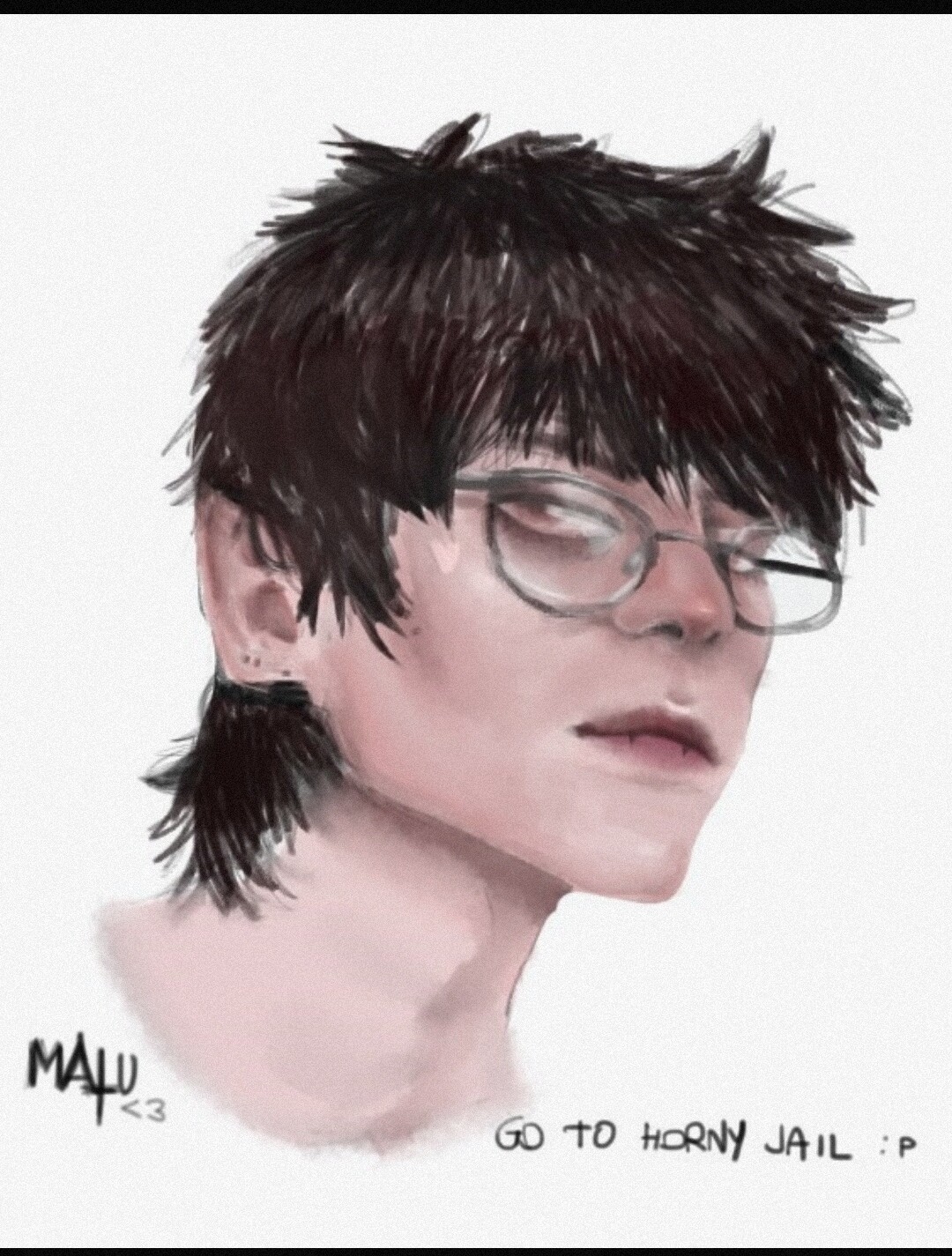 ArtStation - Boyfriend portrait