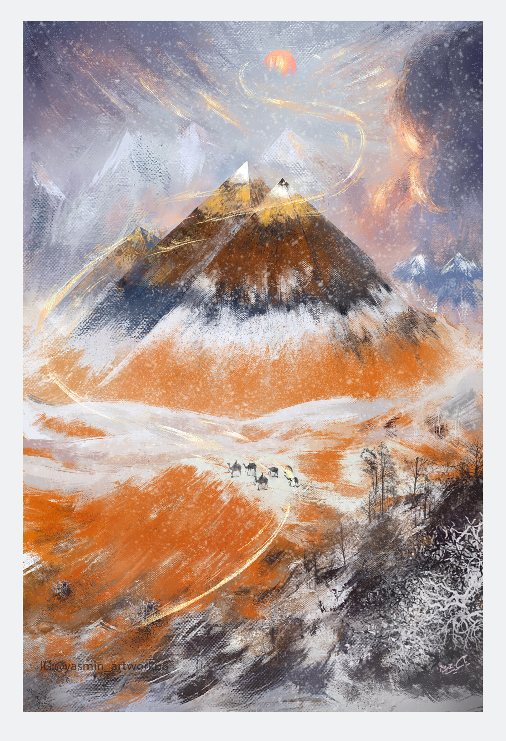 ArtStation - ice age concept