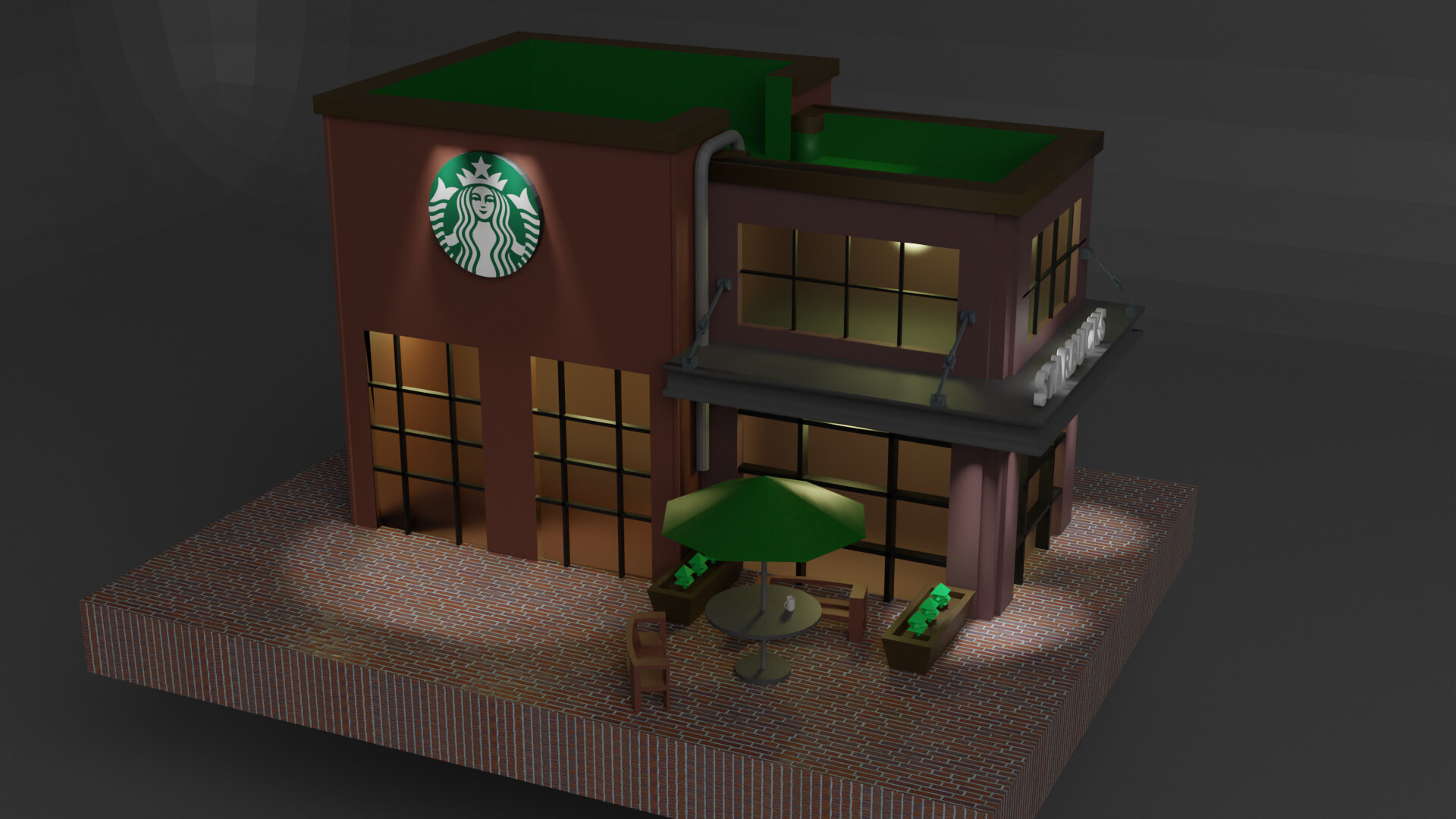 ArtStation - STARBUCKS(practice)