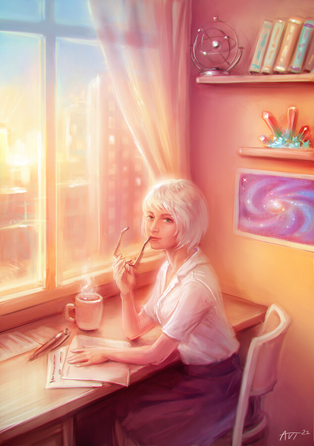 ArtStation - In Her Room