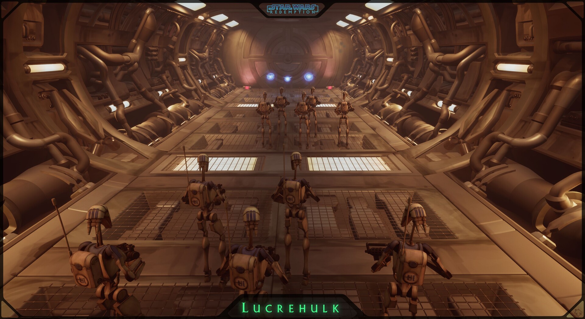 Art of Vexod14 - Star Wars - Redemption | Lucrehulk Corridors