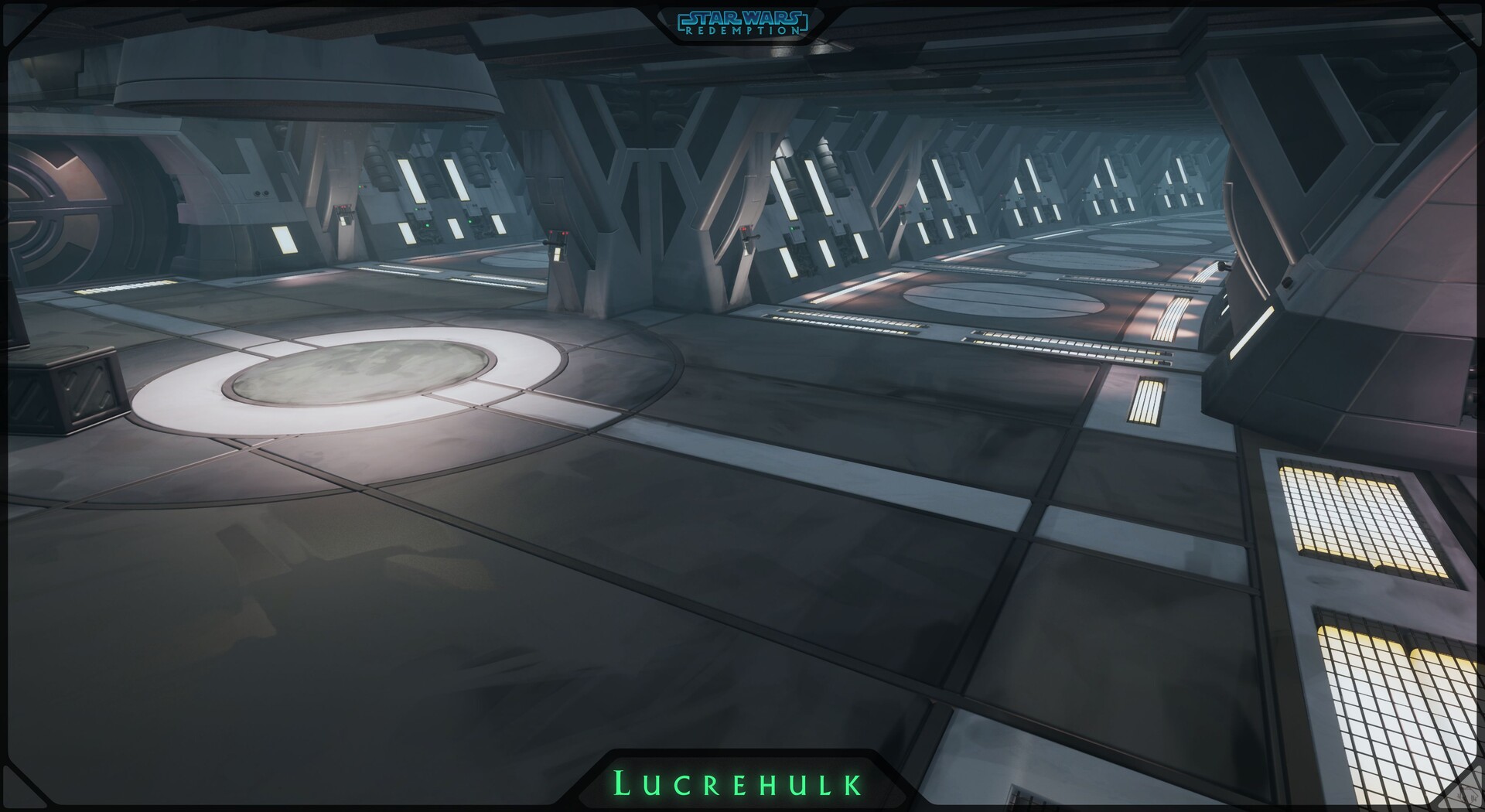 Art of Vexod14 - Star Wars - Redemption | Lucrehulk Corridors