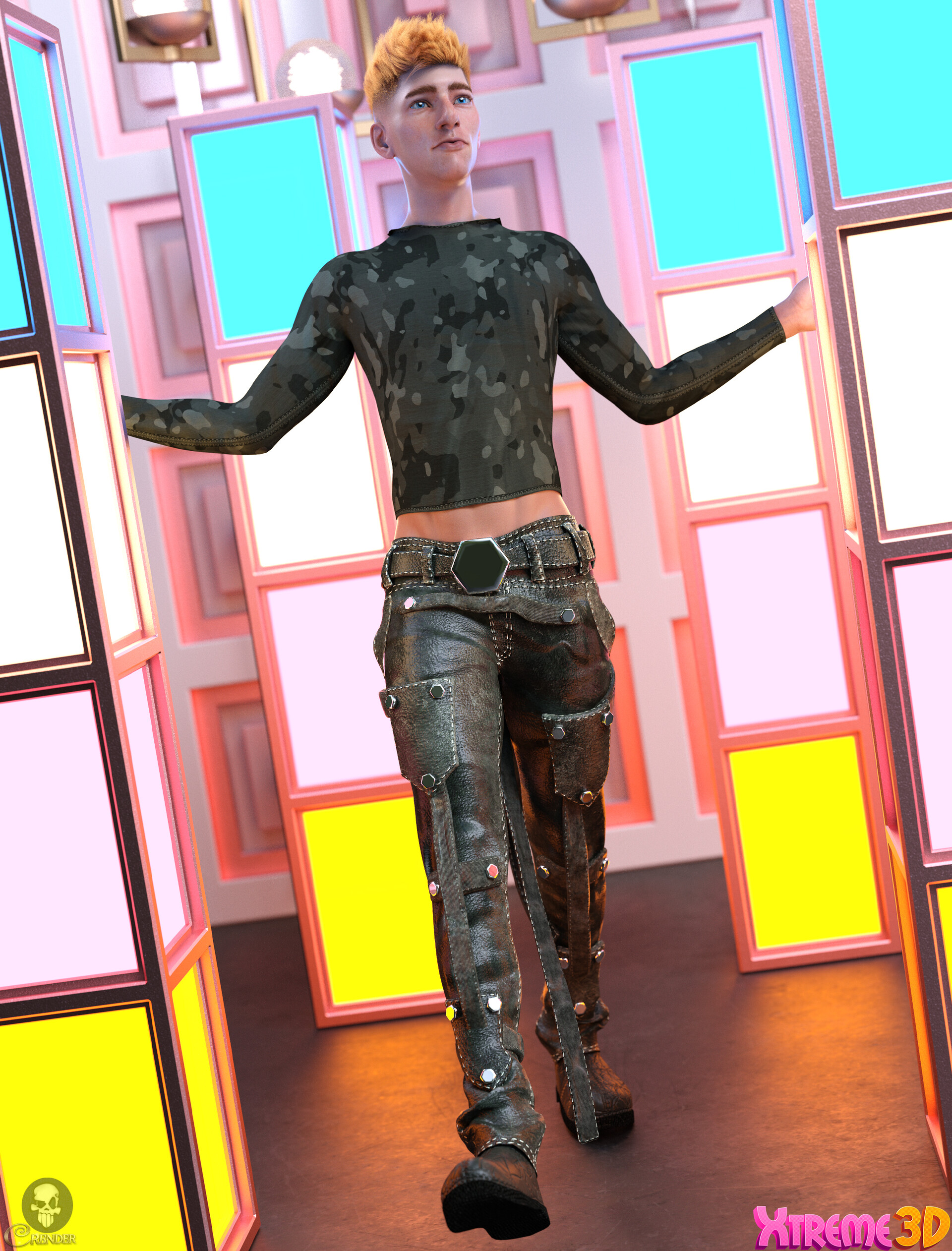 Xtreme3D Studio - Lycaon Outfit & Texture Pack for G8M by Lyone