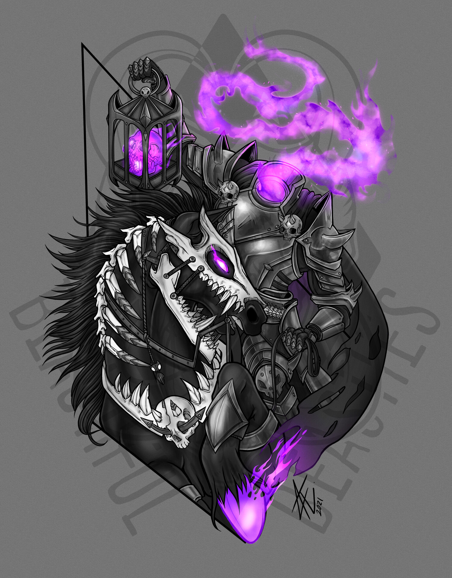 ArtStation - Dullahan Commission