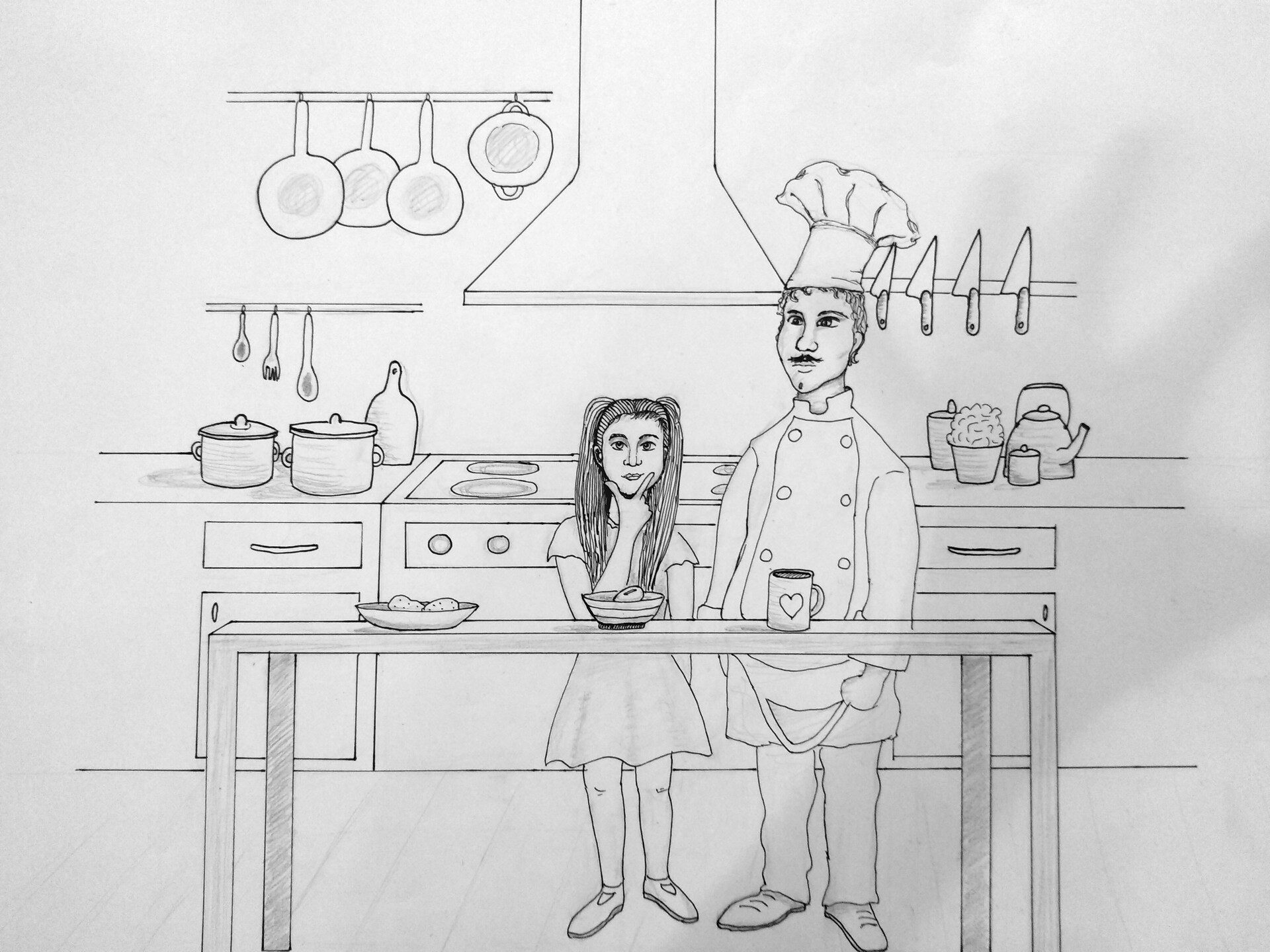 ArtStation - Traditional drawing