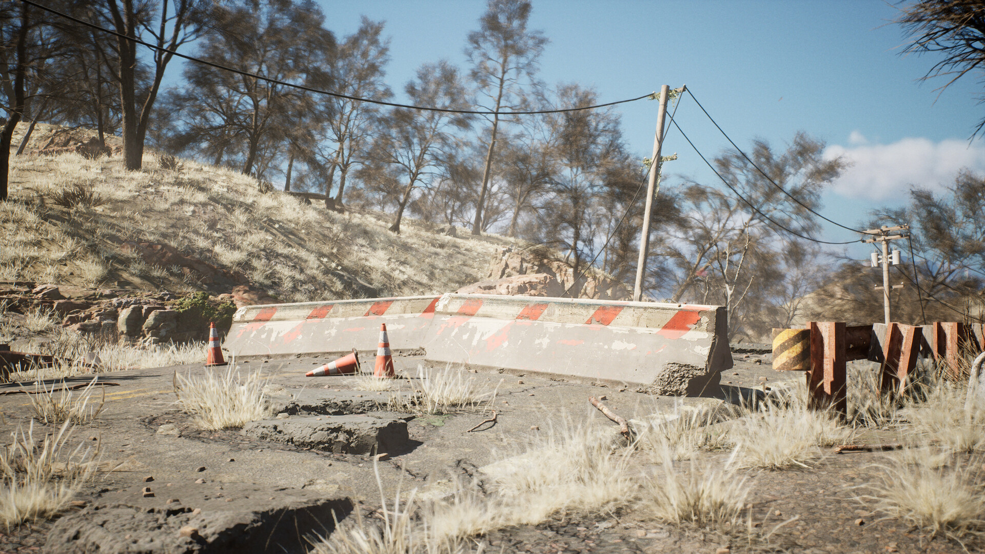 Andrew Gebert - UE5 Fallout 4 Fanart - Red Rocket Exterior