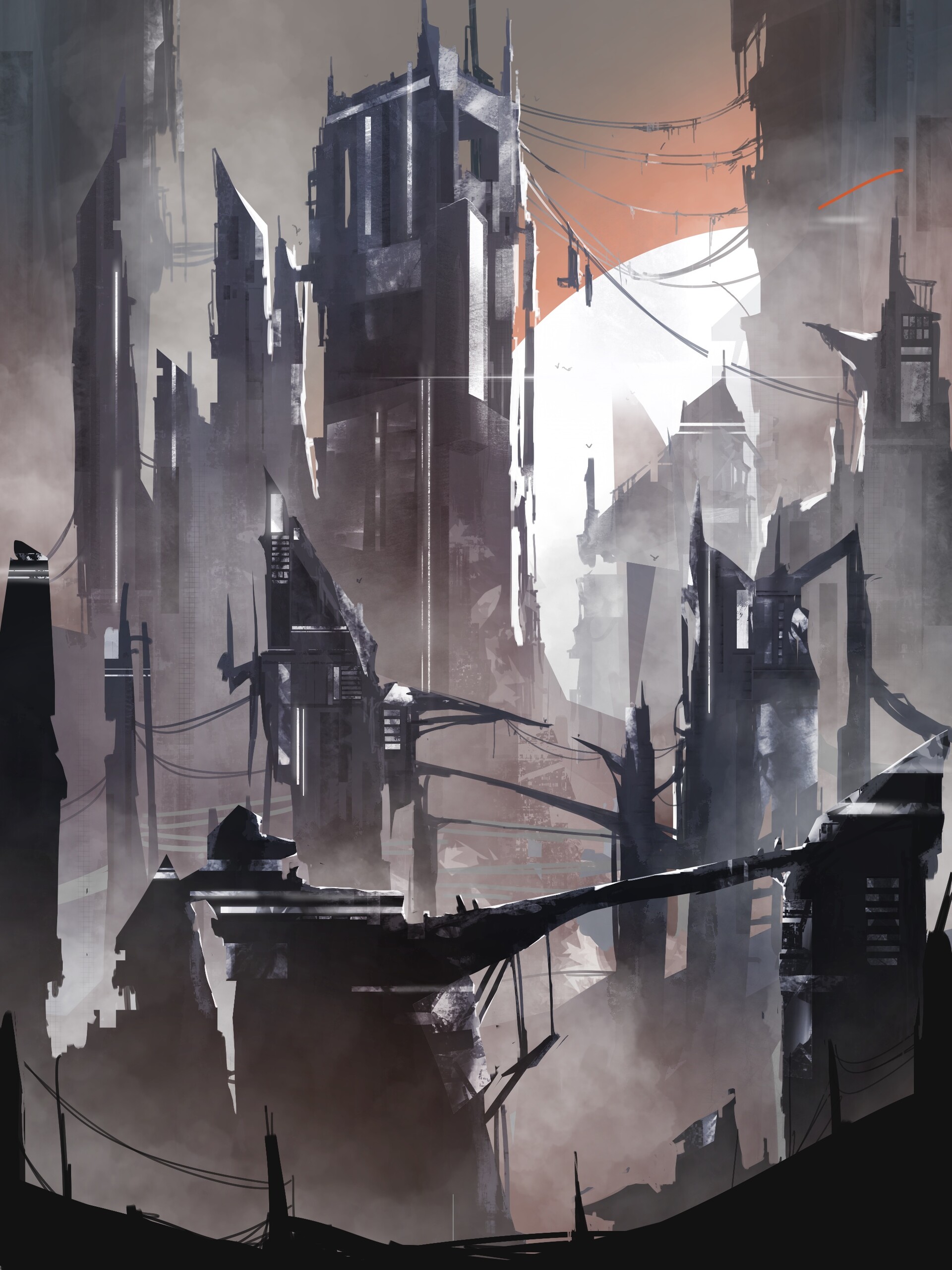 ArtStation - Sci-fi Environment Concept