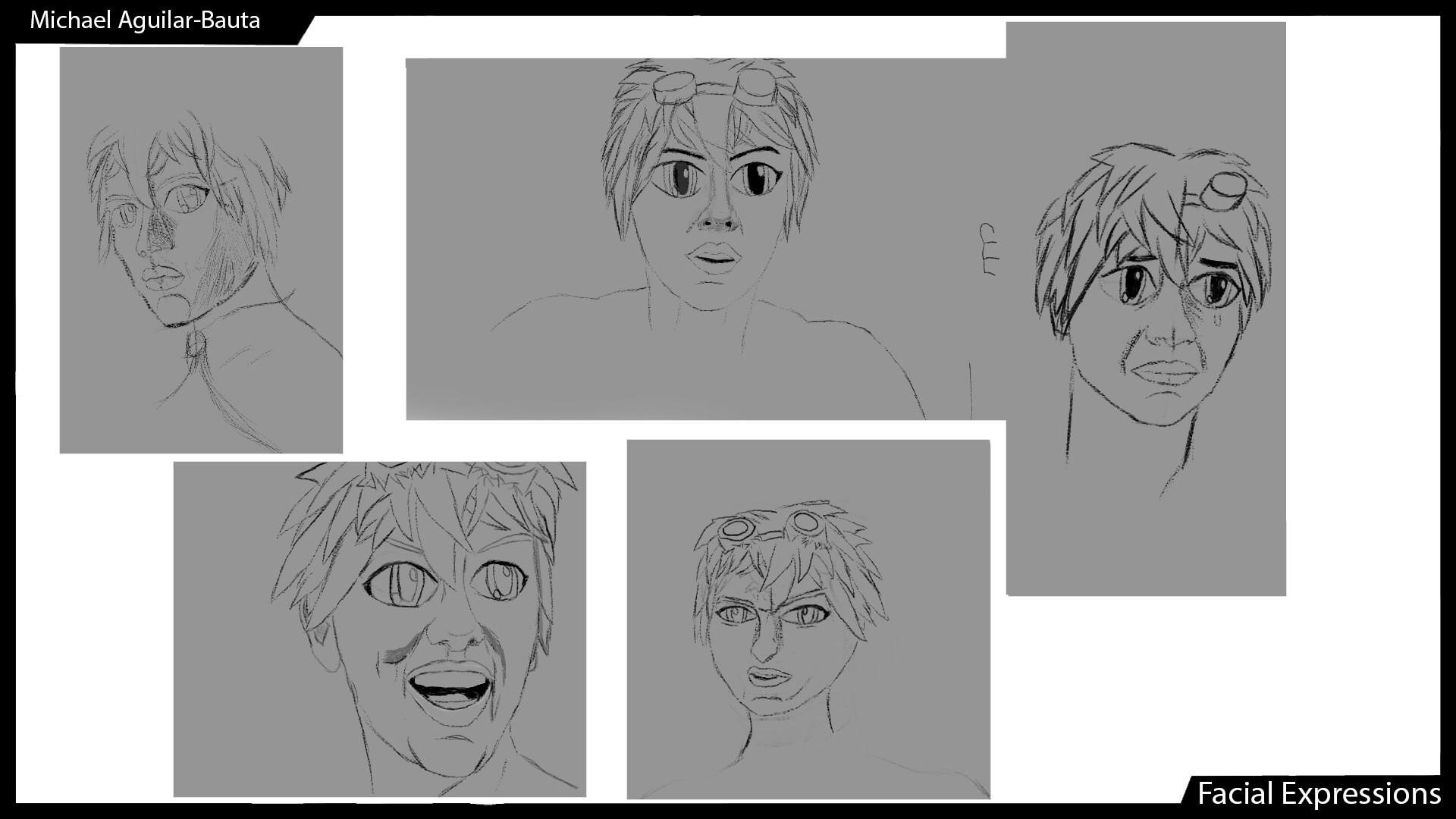 ArtStation - Facial expression