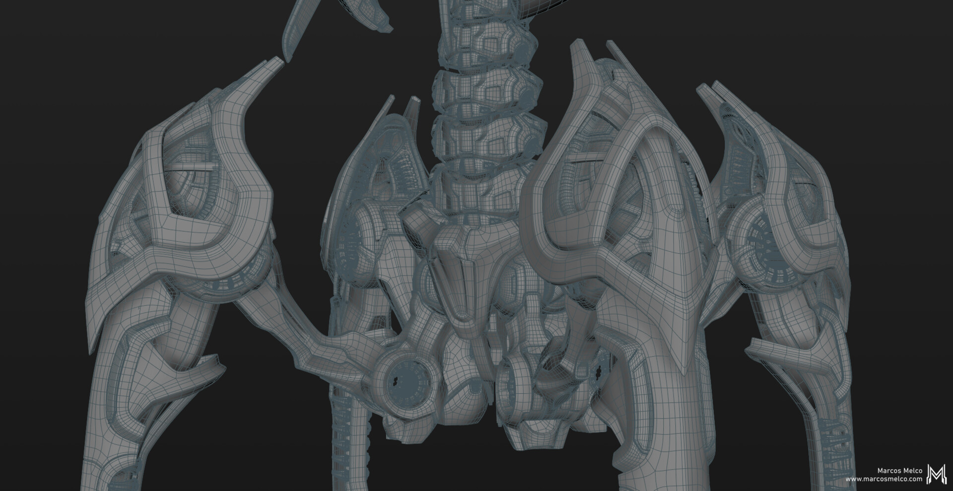 Marcos Melco - Starcraft - Protoss Colossus