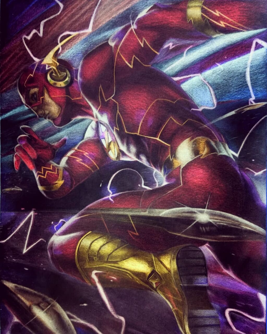 ArtStation - INVERTED DRAWING OF FLASH