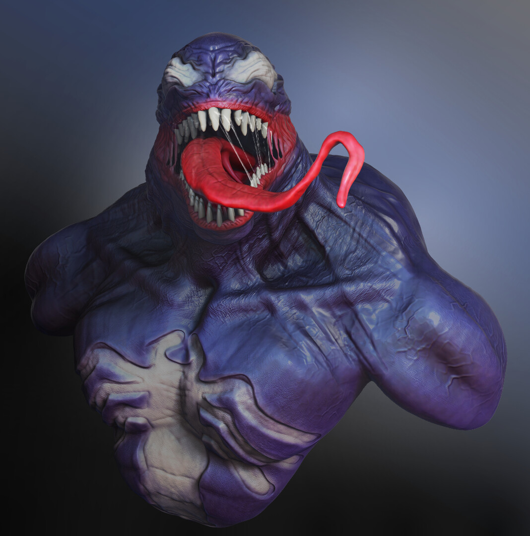 ArtStation - Venom Bust