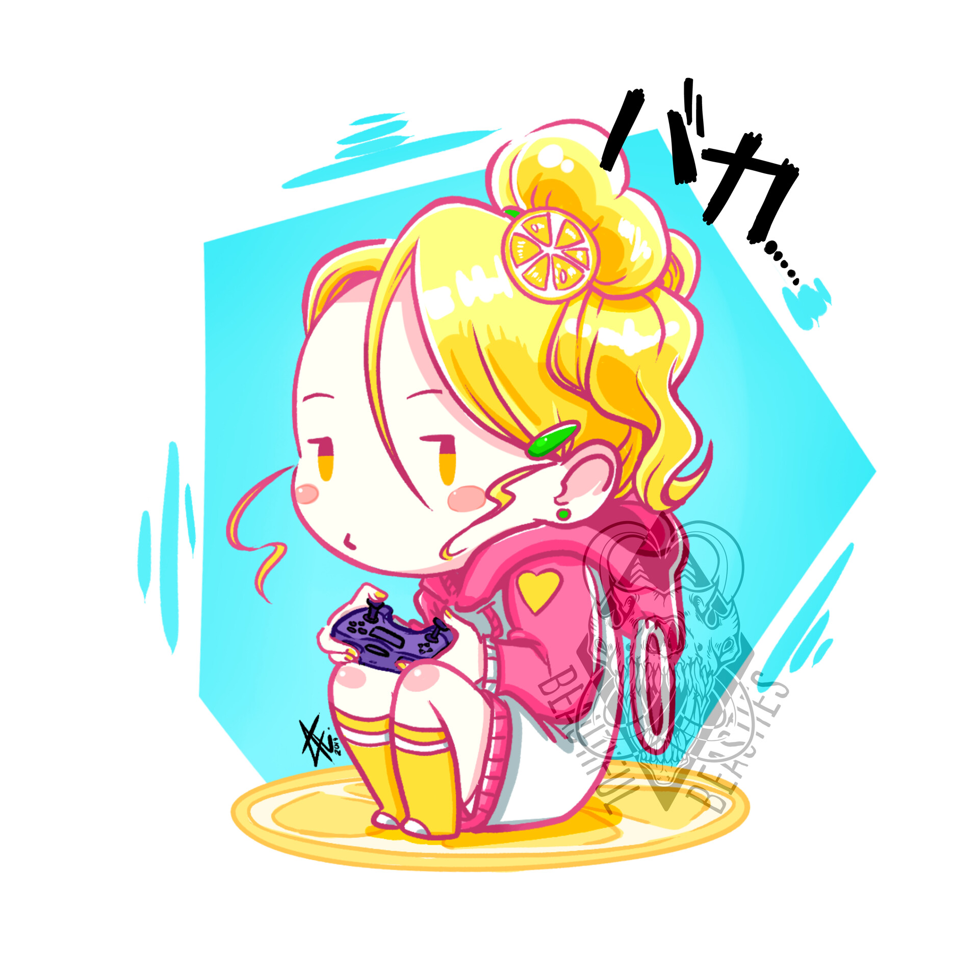 ArtStation - Lemon Chan Chibi