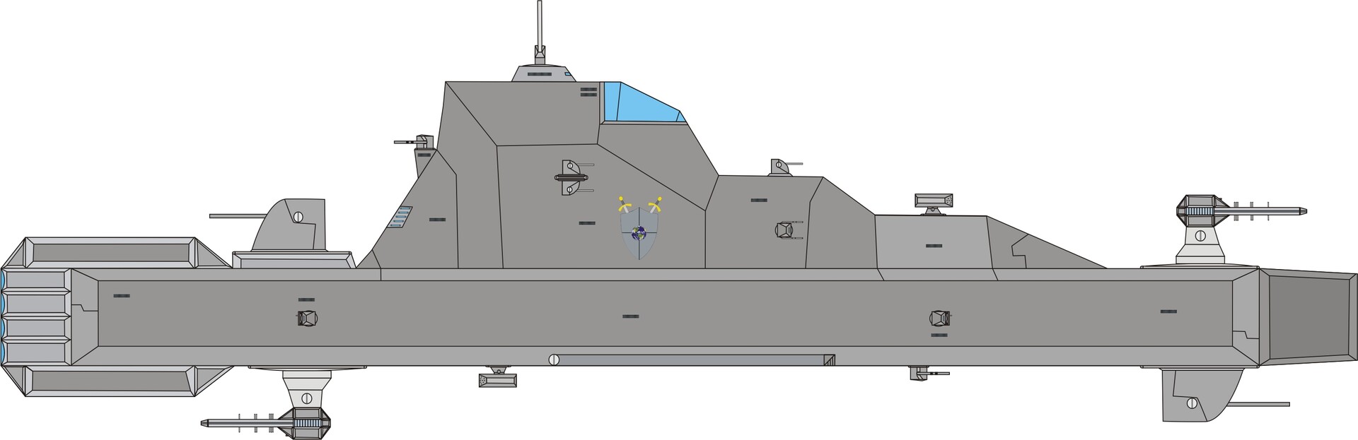 ArtStation - Spartan Class Destroyer