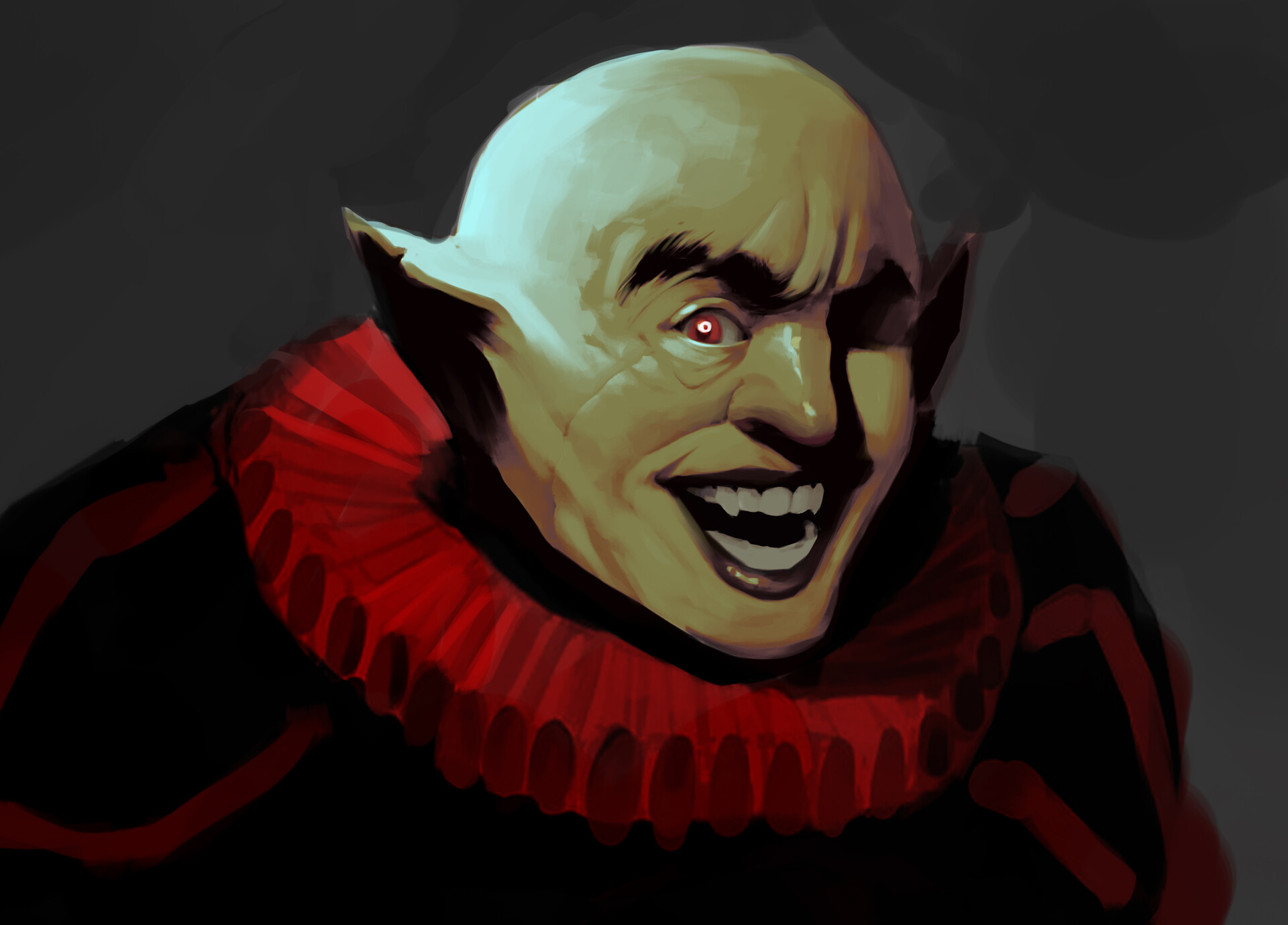 ArtStation - Some kind of vampiric goblin thing