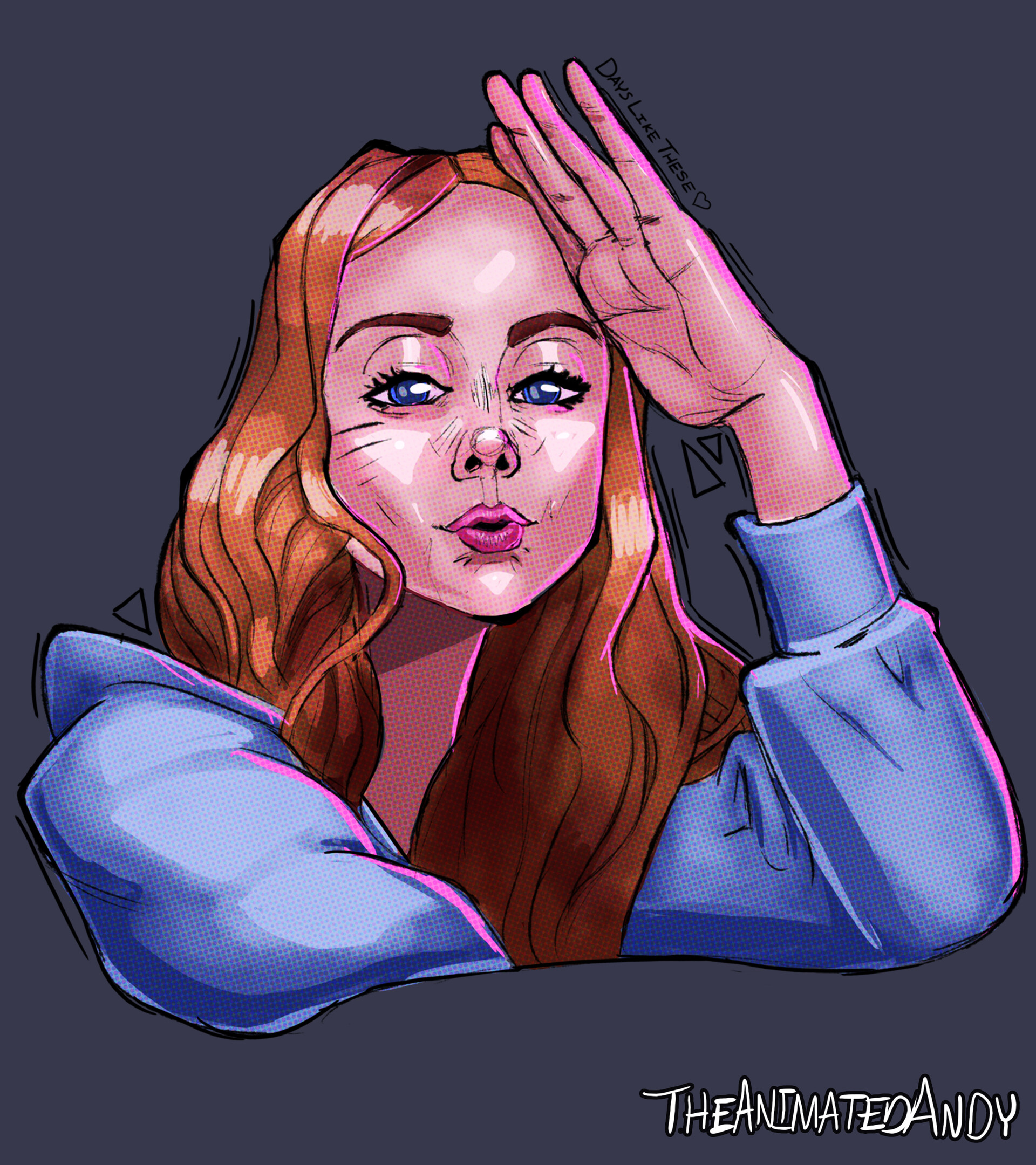 Andy Vasquez - Colored Portraits: 2022-2019