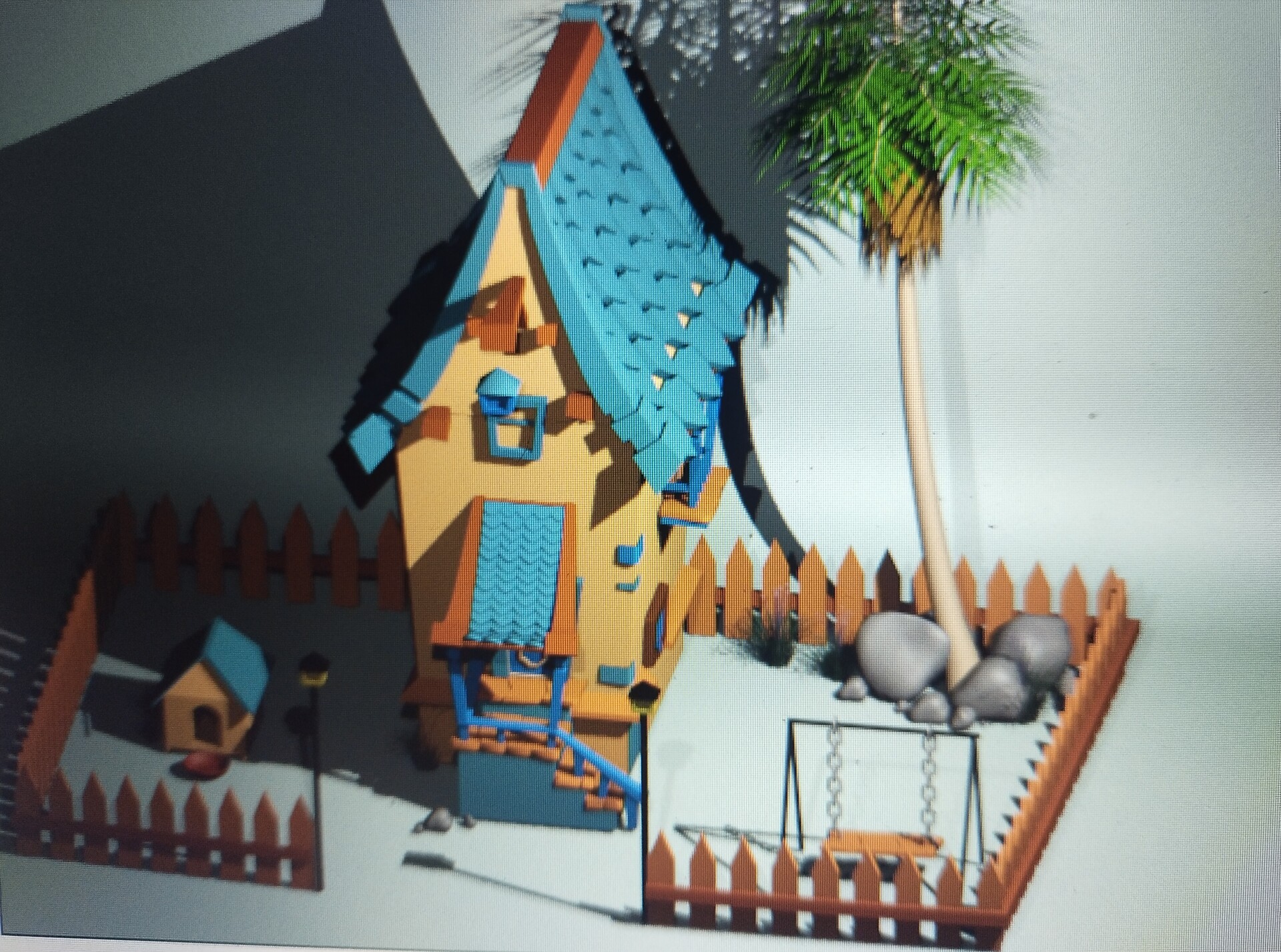 ArtStation - 3d fantacy house 🏠