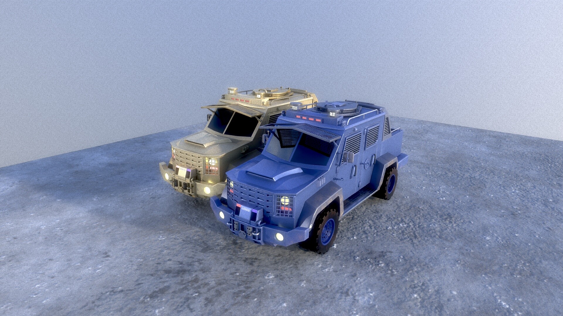 ArtStation - Lenco BearCat X3 Police and Miliary