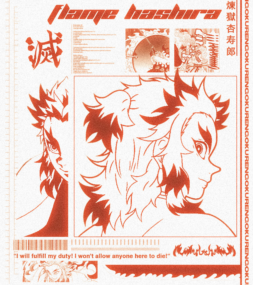 ArtStation - Rengoku poster.