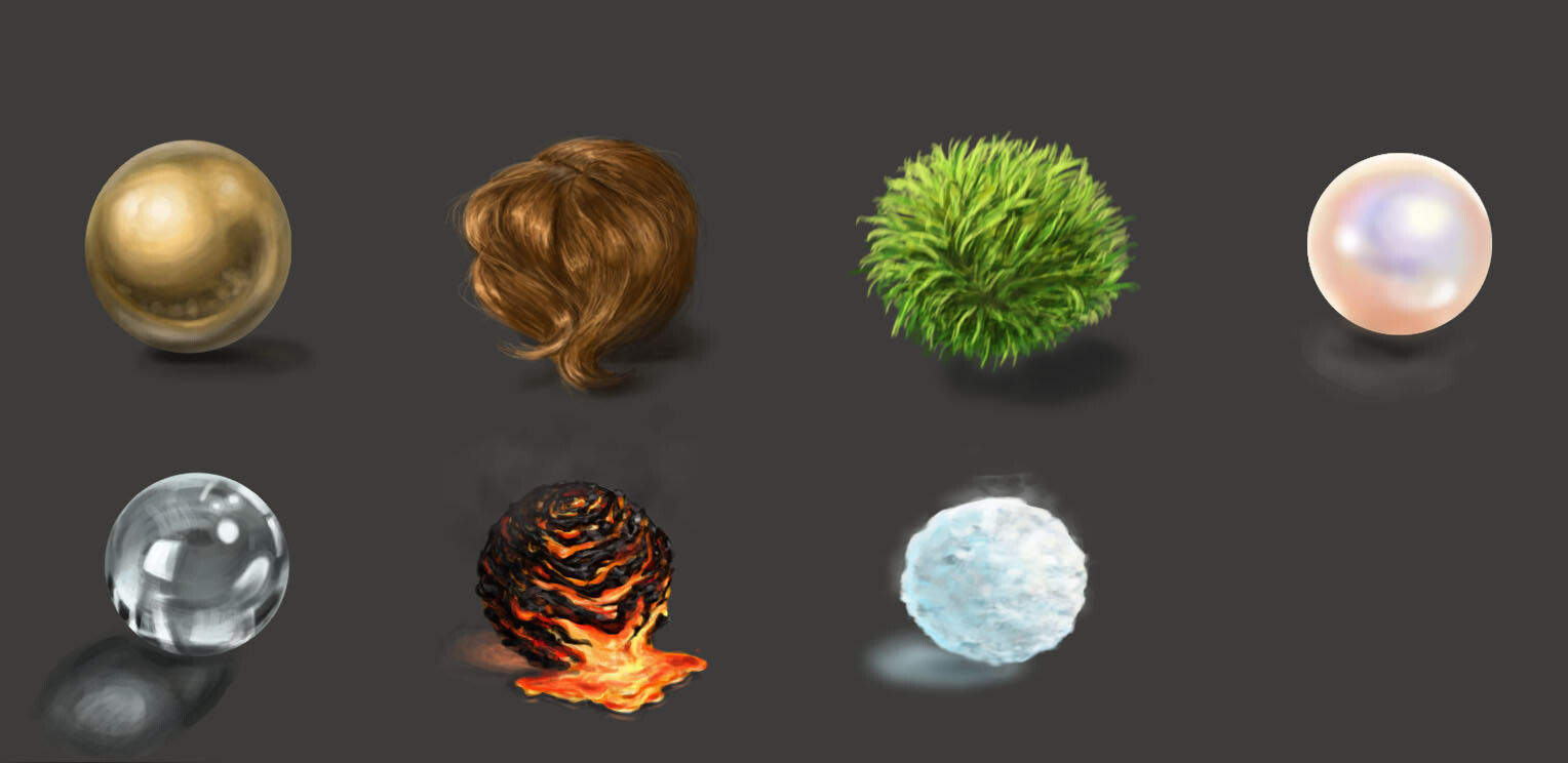 ArtStation - material study