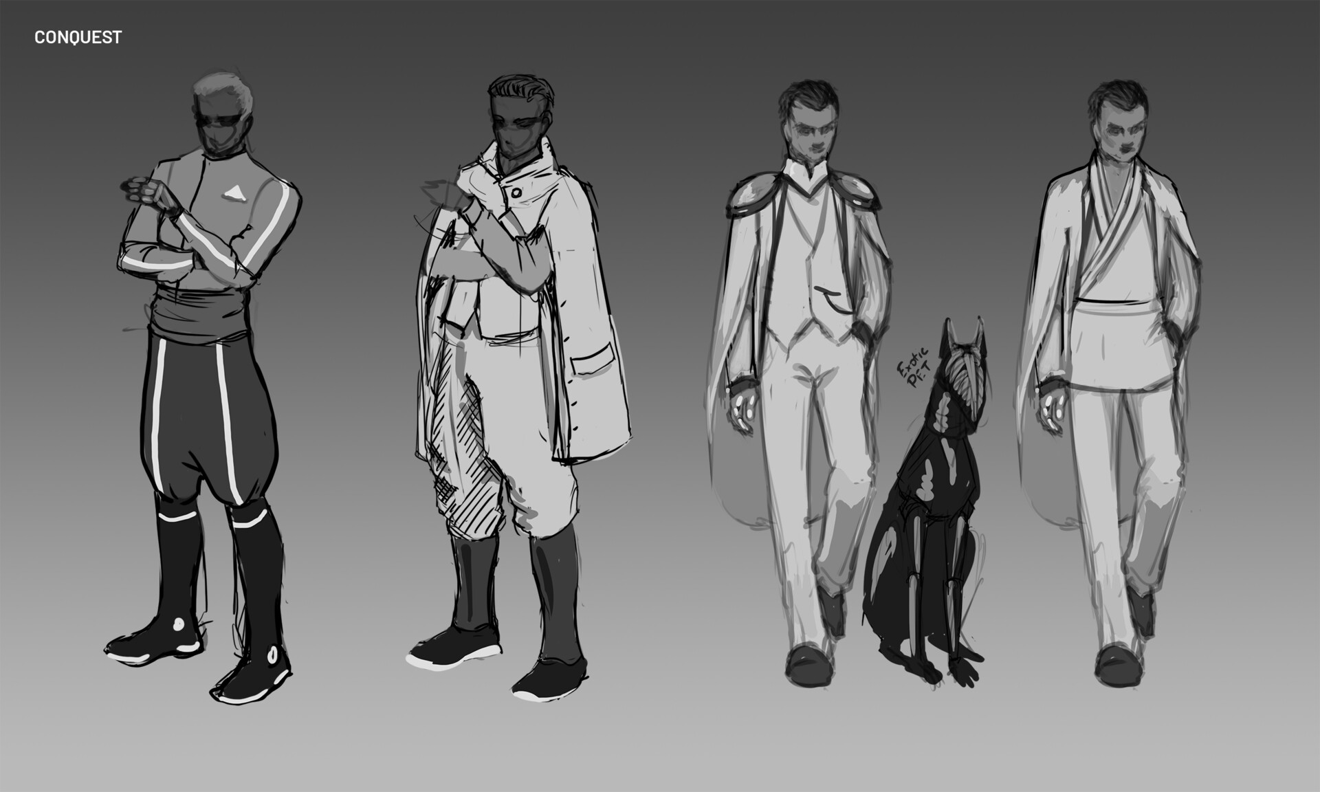 Julia Sh. - Cyberpunk: Four Horsemen NPC - Conquest (exploration)