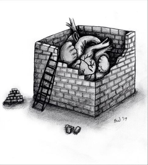 Cold Hearted Drawing