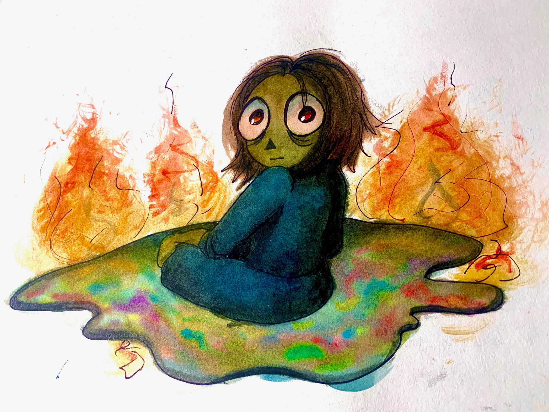 ArtStation - Oil Zombie