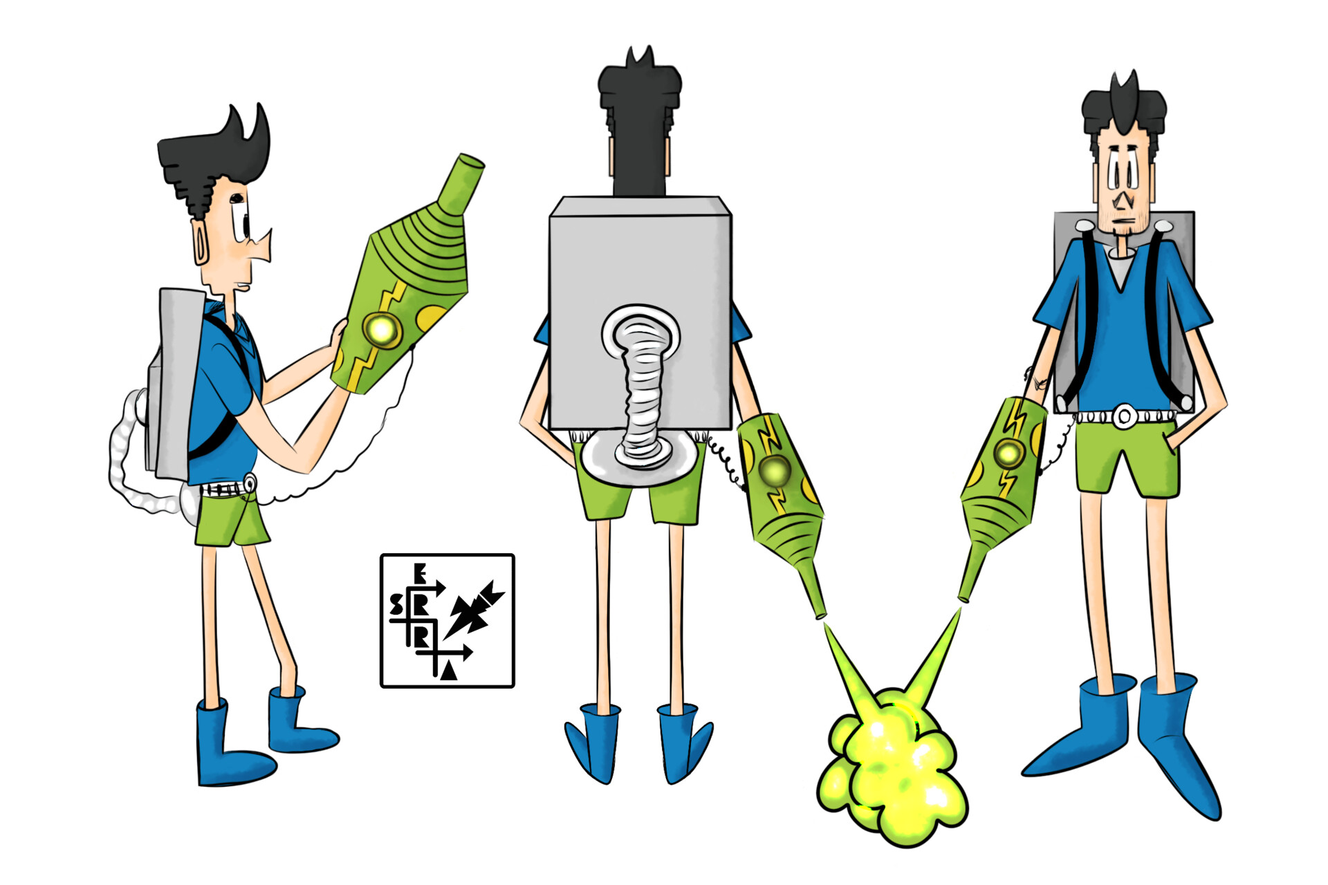 ArtStation - A new super hero has arrived! The Fartman!!