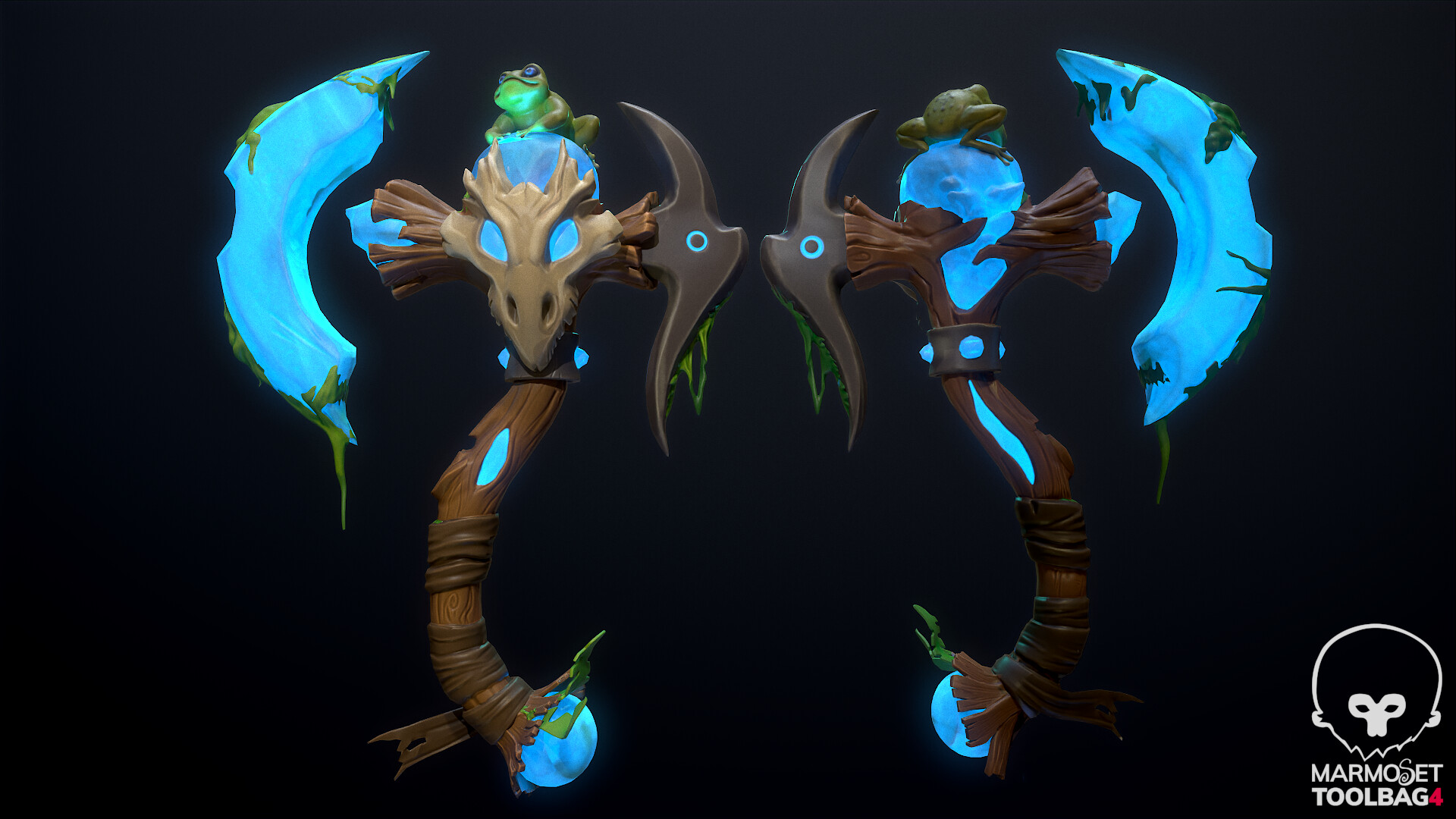 ArtStation - Green Axe Prop