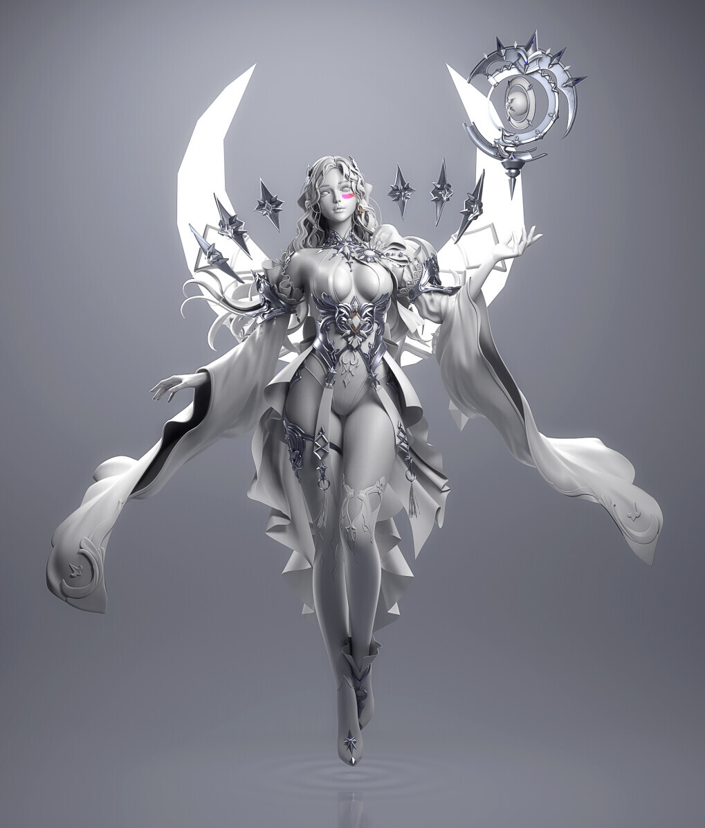 ArtStation - ABOUTCG美型课 刘同学模型作品