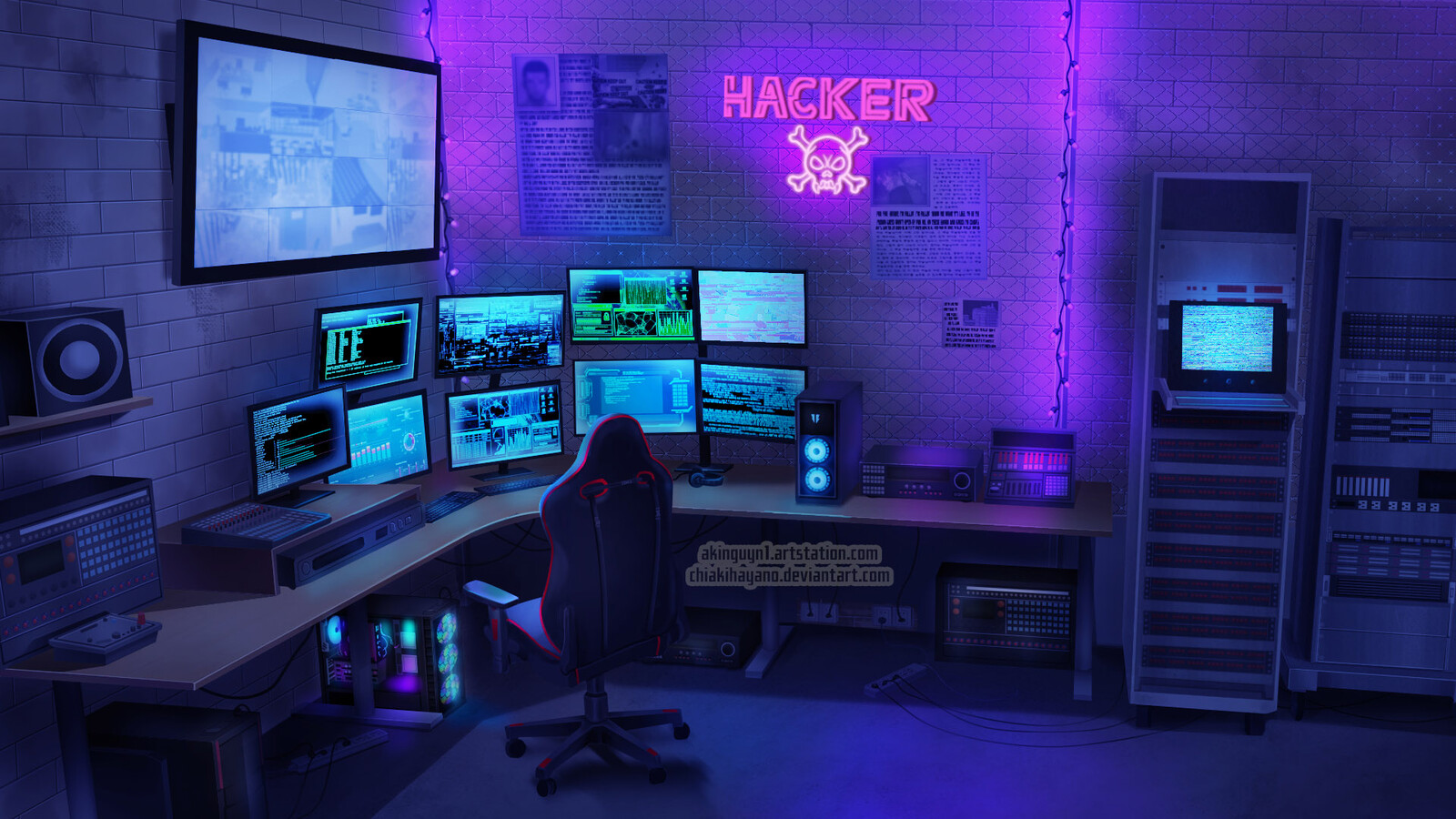 NaNa (chiakihayano) - Hacker room