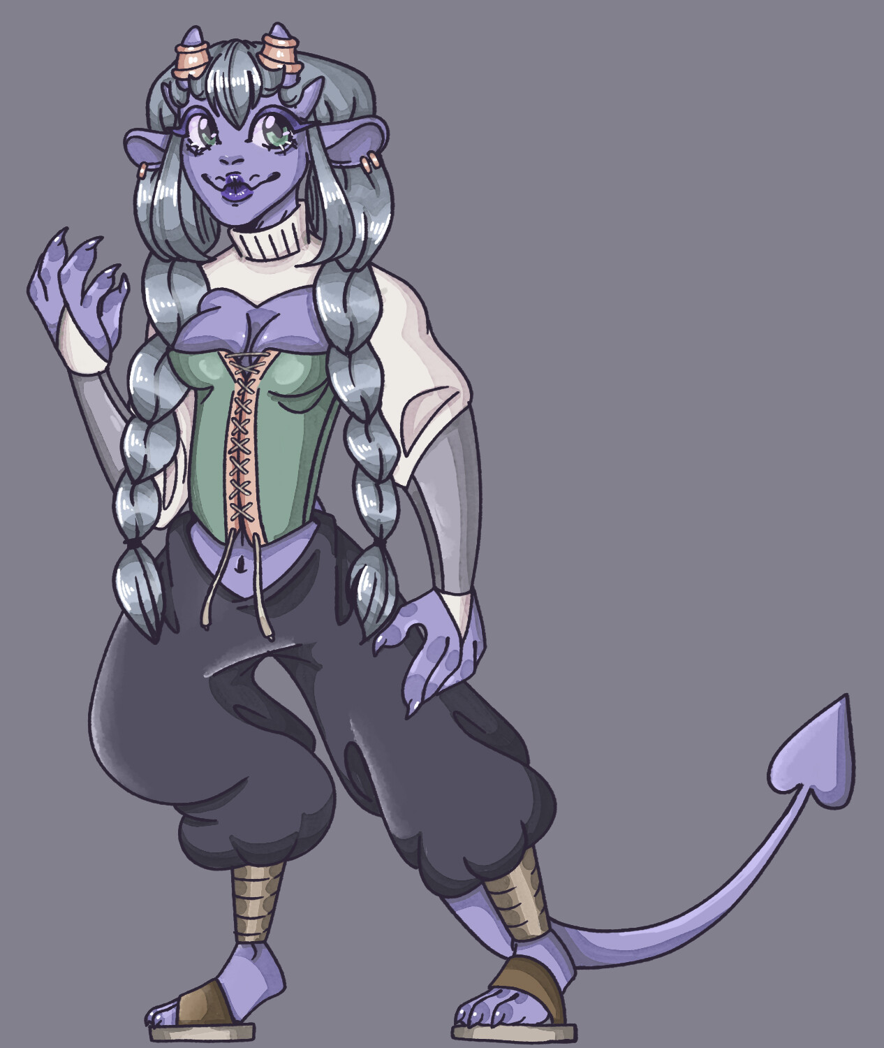 ArtStation - DND Character Concept: Aura