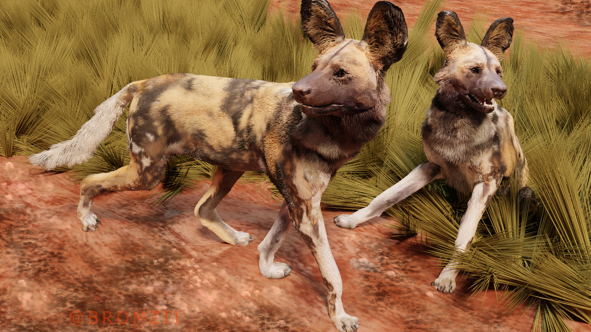 ArtStation - Wild Dogs