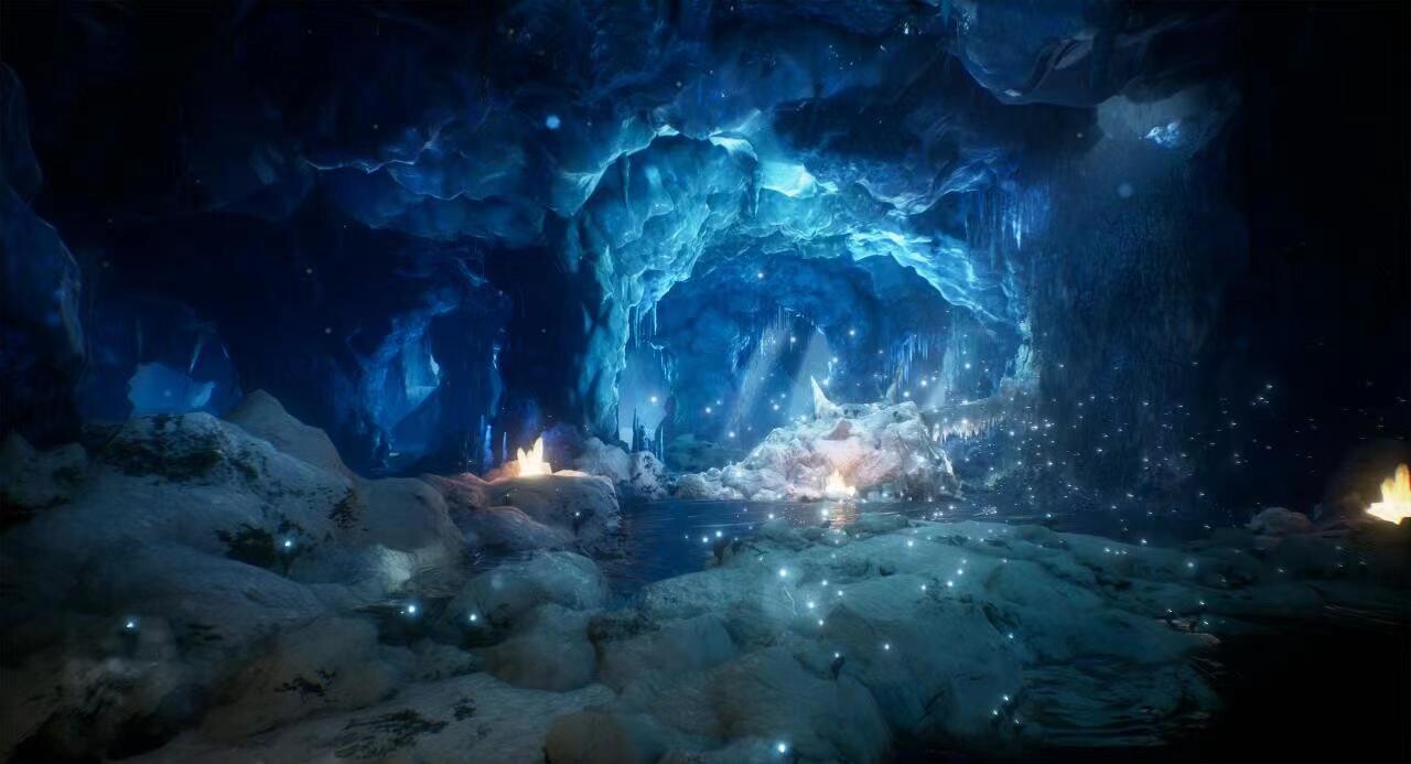 ArtStation - Ice Cave