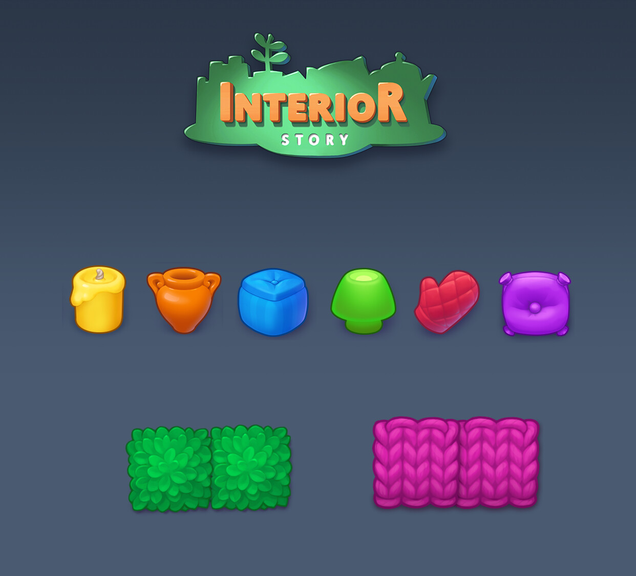 ArtStation - Match-3 elements