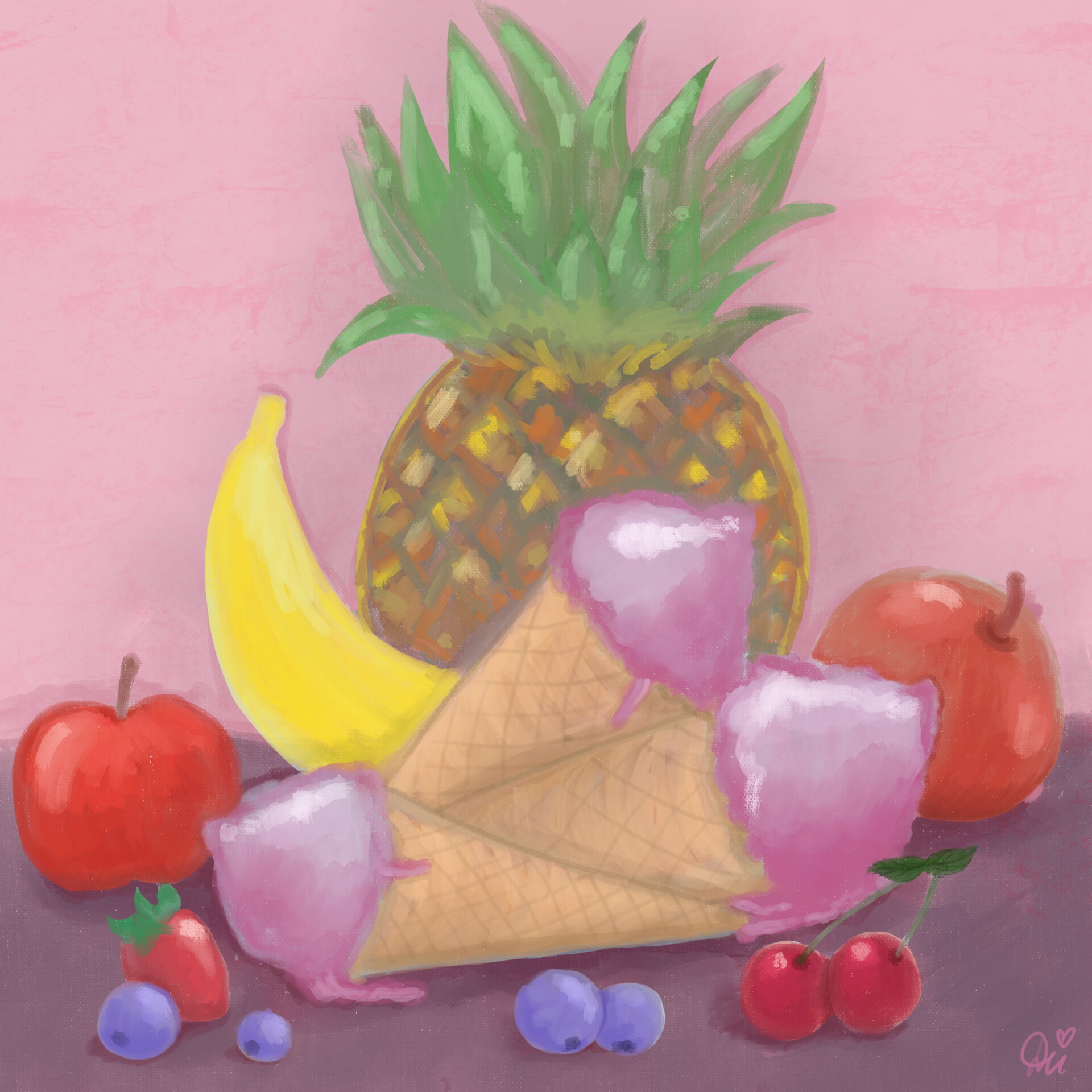 ArtStation - Summer still life