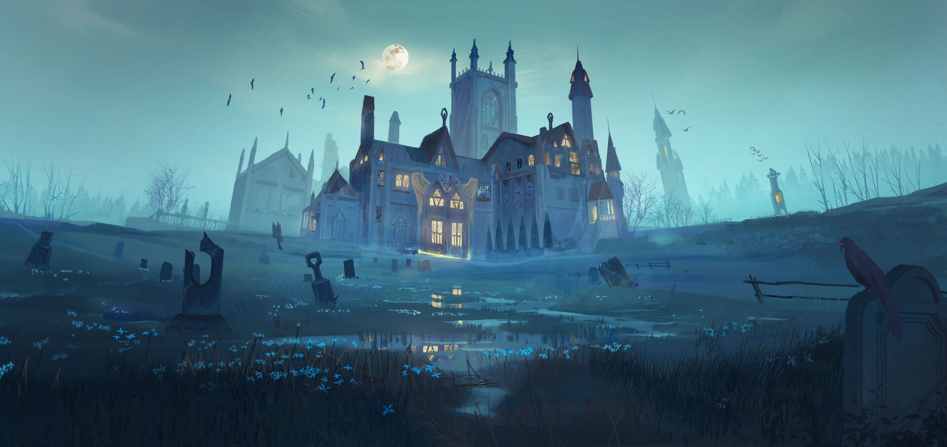 ArtStation - Late Night Visit