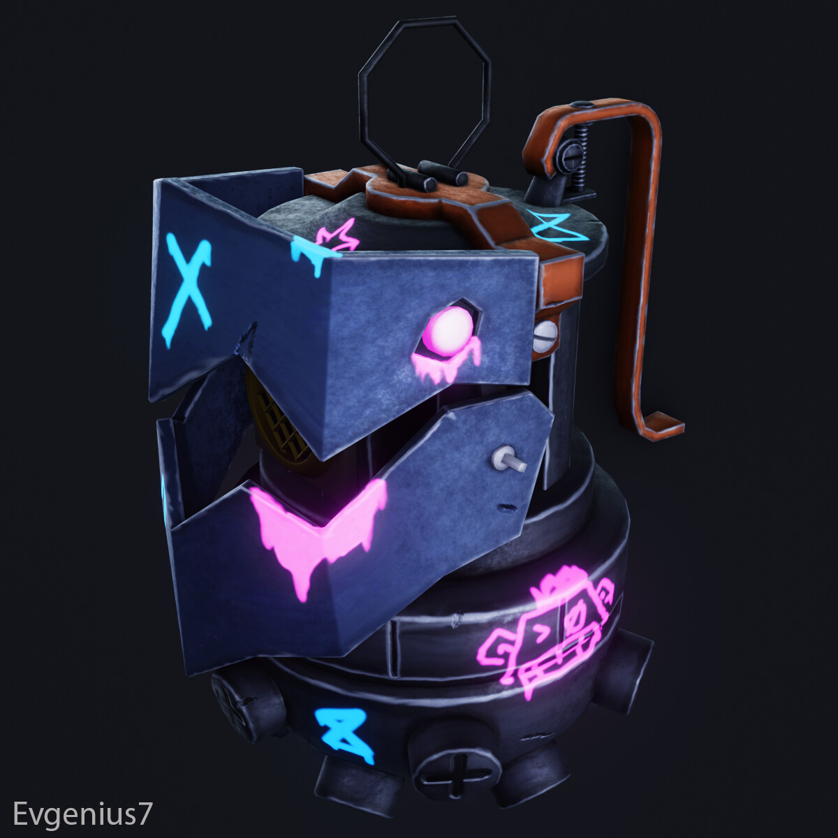 ArtStation - Jinx grenade (Arcane TV series)
