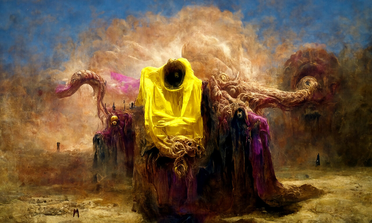 ArtStation - Hastur The King in Yellow