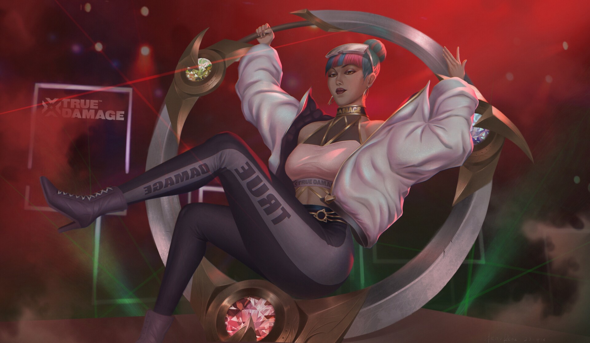 ArtStation - True damage Qiyana