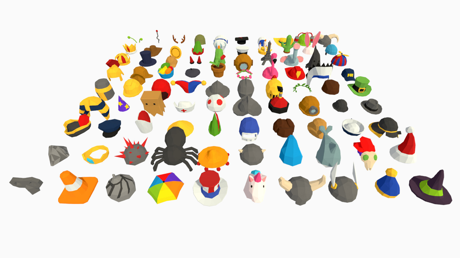 Jacky Vintonjek - Ultimate Polygon Hat Bundle