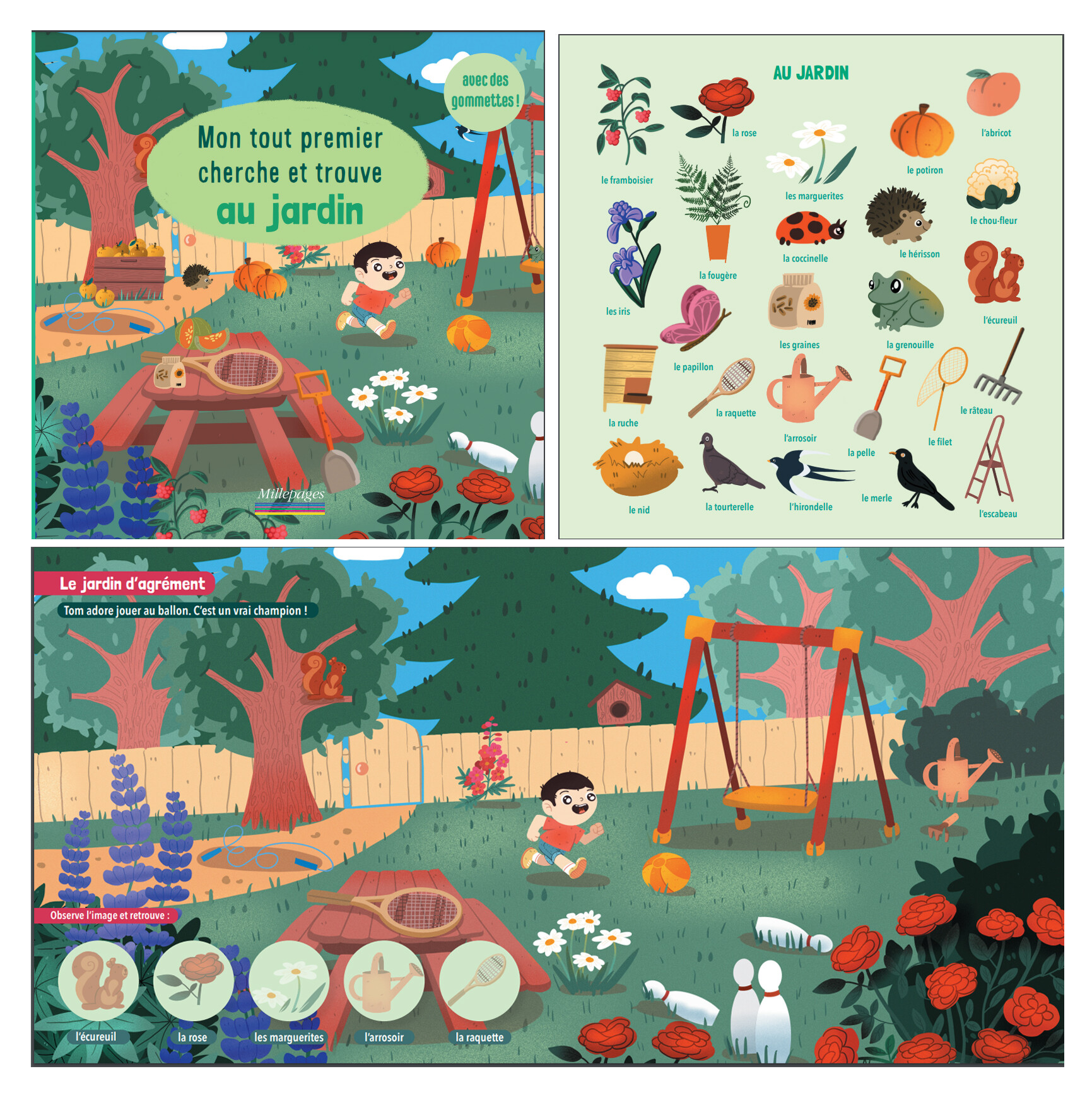 ArtStation - Mon 1er cherche et trouve "au jardin"