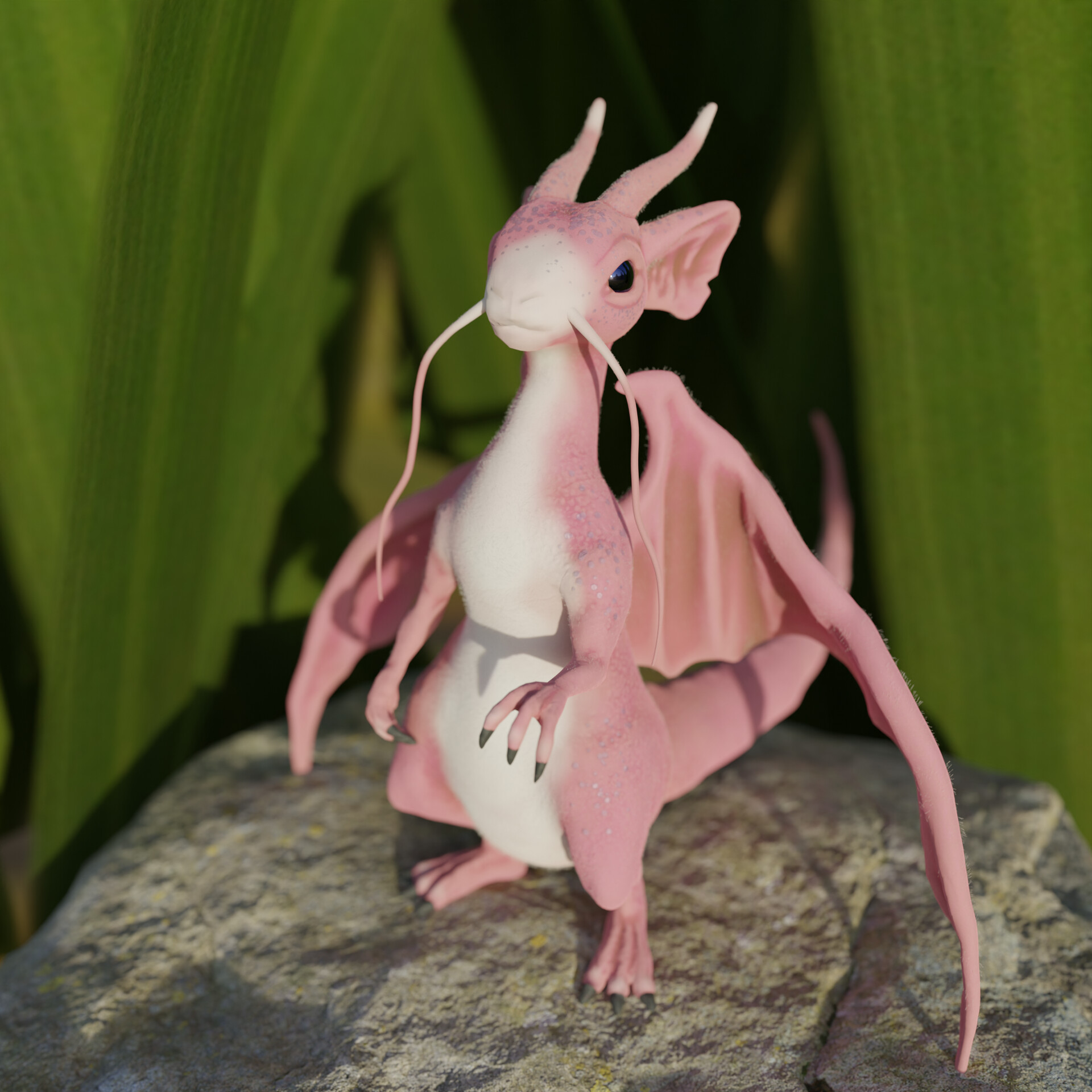 ArtStation - Cute little dragon