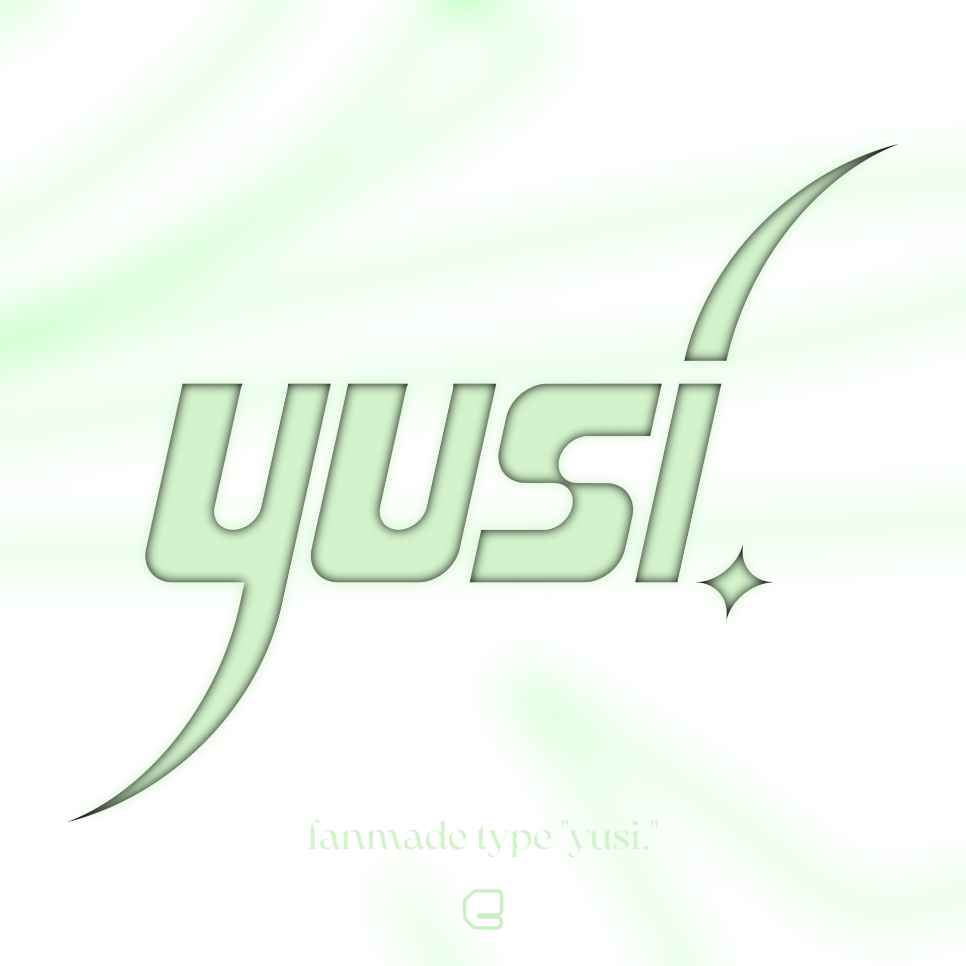 ArtStation - "yusi." fanmade type logo
