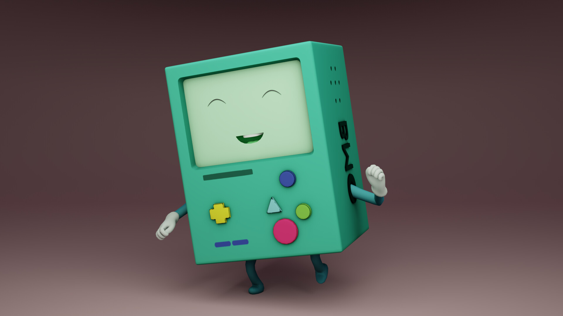 ArtStation - BMO with gloves