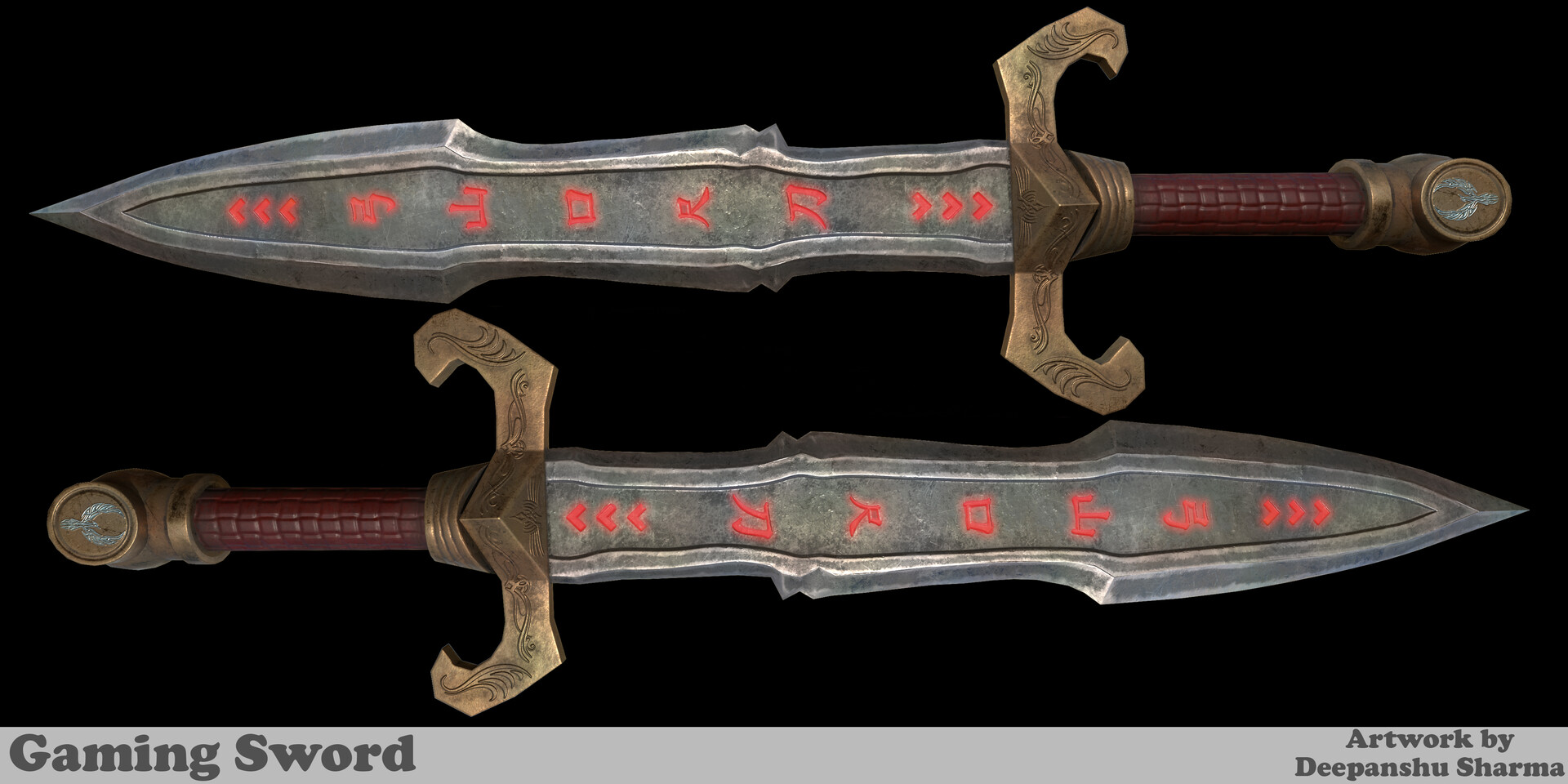 ArtStation - Gaming Sword
