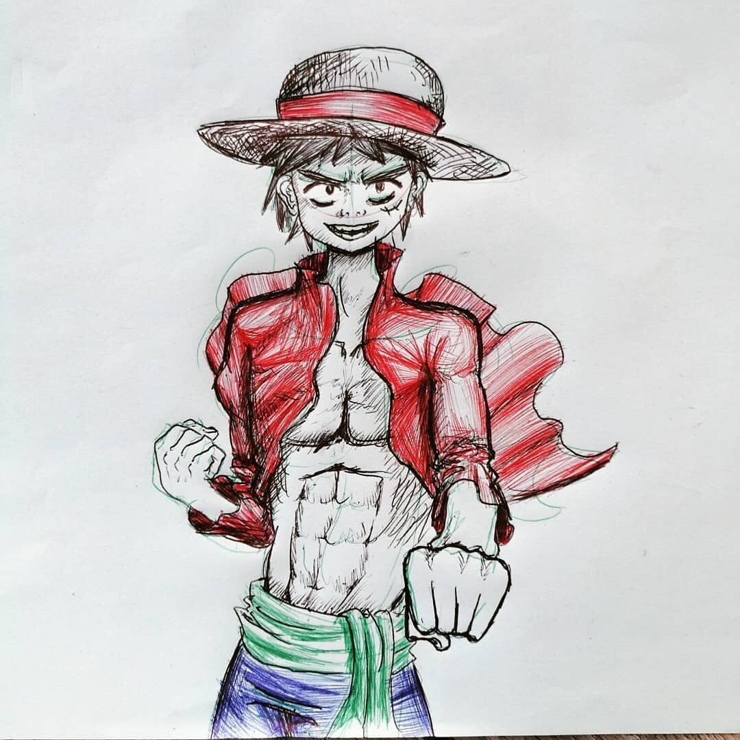 ArtStation - 2021 Monkey D. Luffy