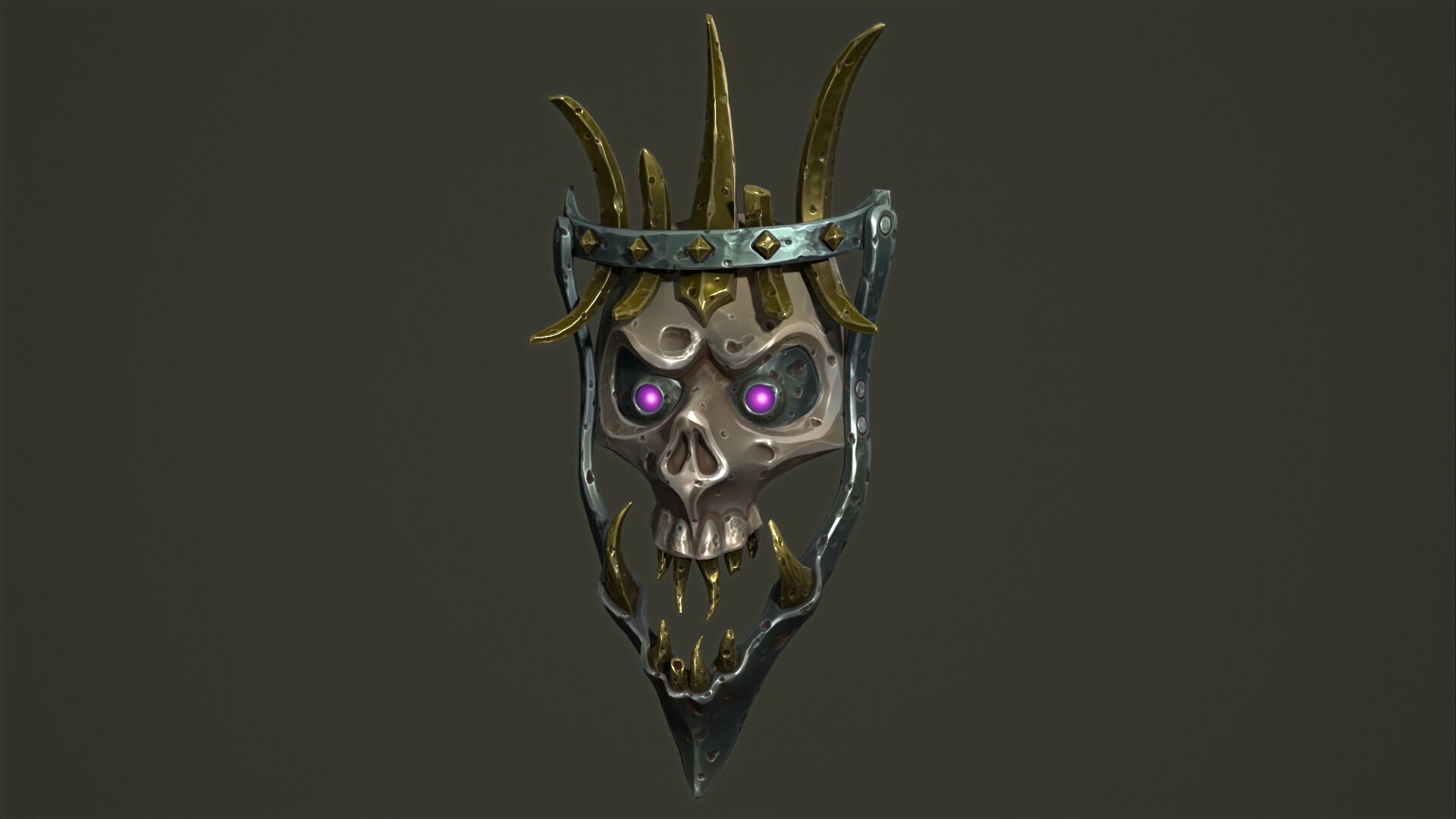 ArtStation - Skeleton mask