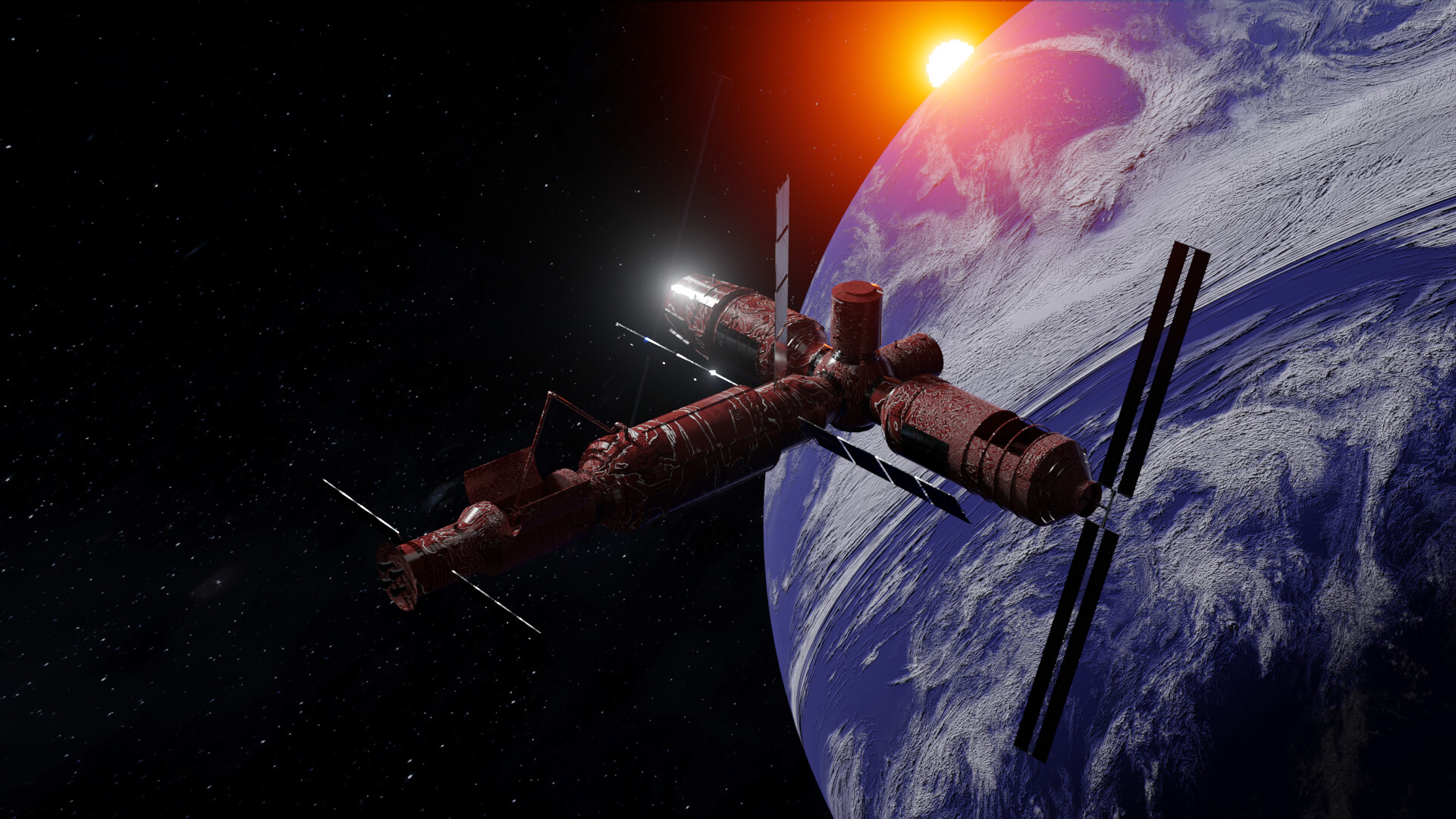 ArtStation - Space station