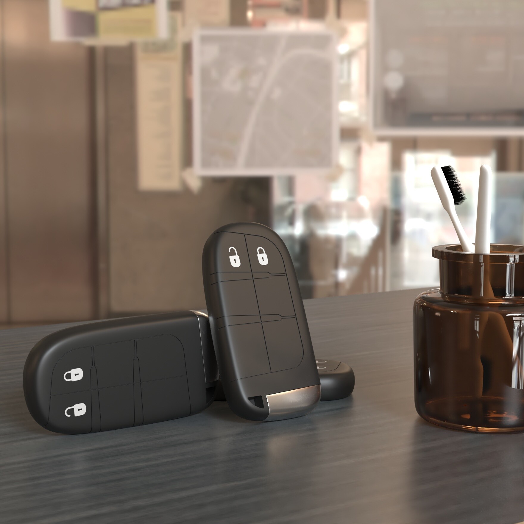 ArtStation - 3d Remote concept design