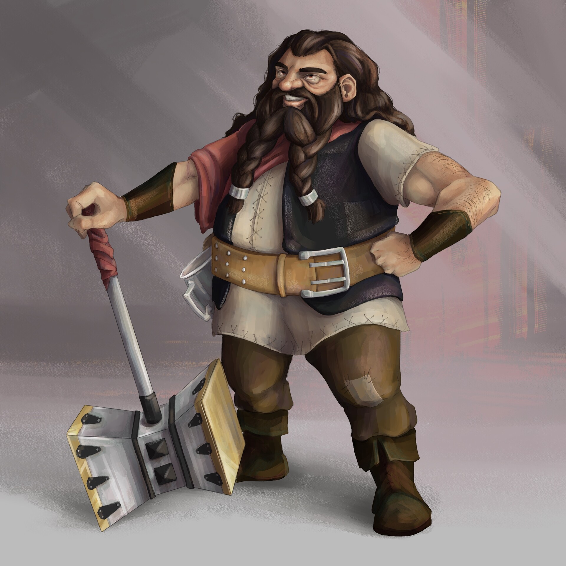 ArtStation - Thorgunn the Dwarf